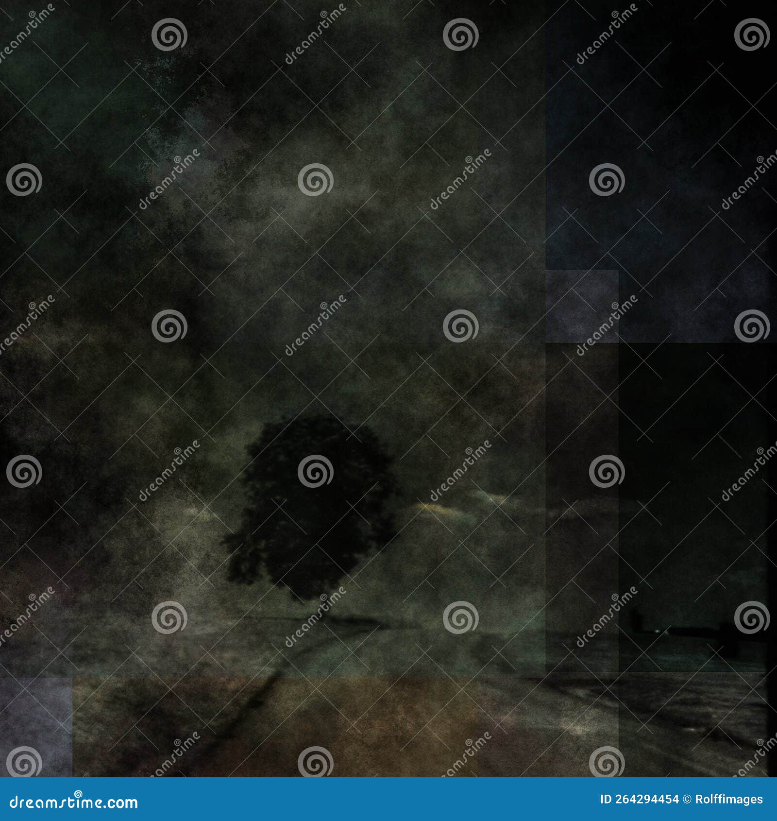 Muted nature. Modern art stock illustration. Illustration of creativity ...