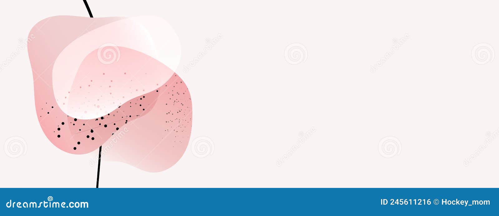 Muted, Pastel Pink Rectangular Background with Space for Text Stock ...