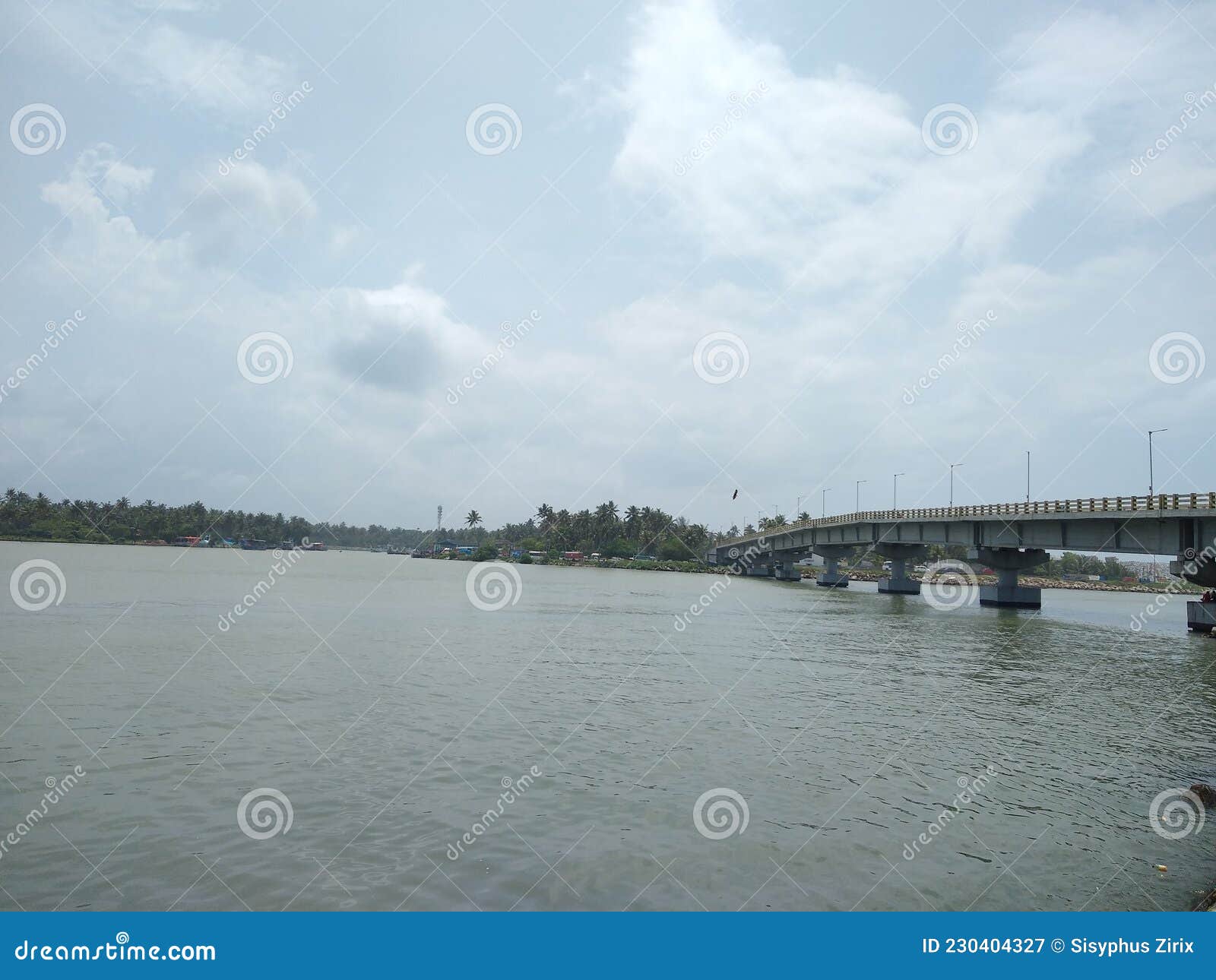 Muthala Pozhi Bridge Thiruvananthapuram Kerala Fotografía editorial ...