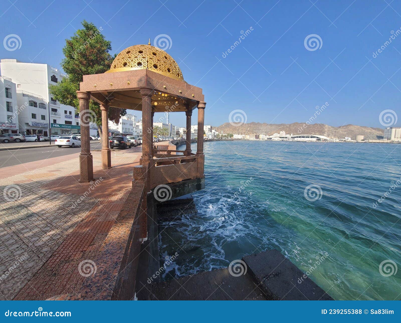 Mutrah Corniche, Muscat, Oman Stock Photo - Image of shore, tourism ...