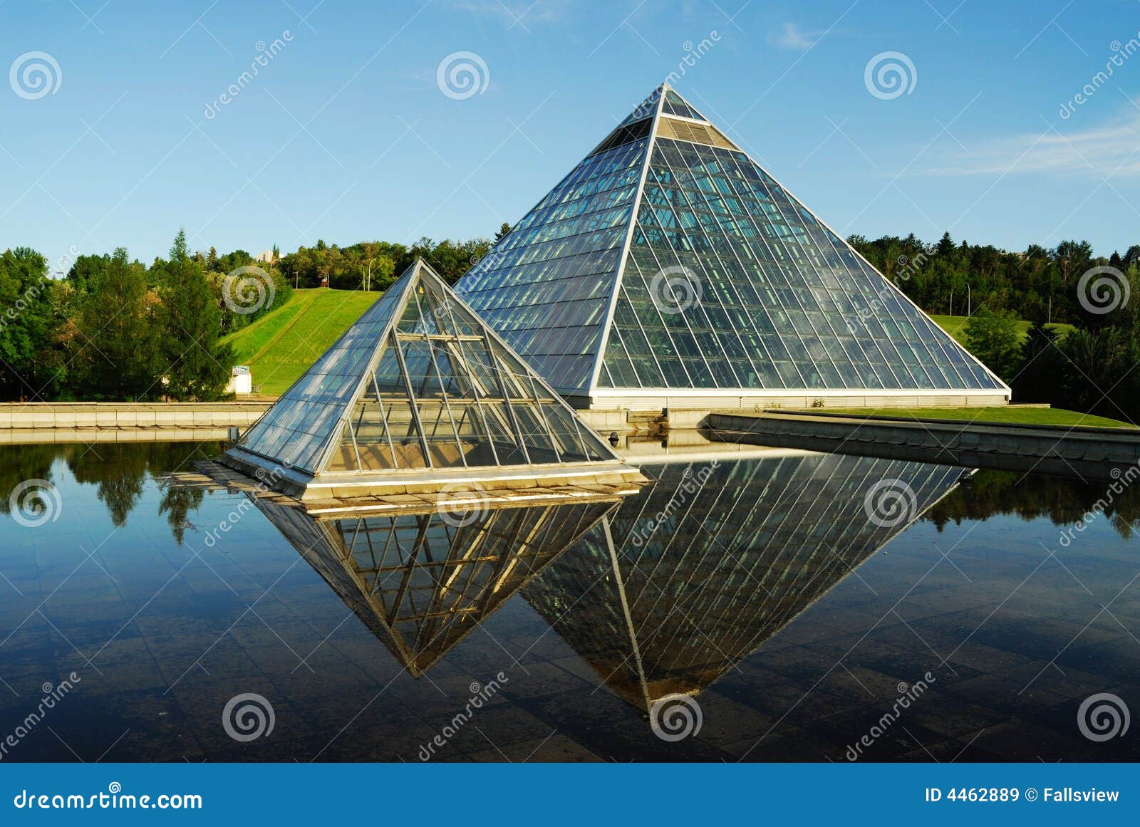 Muttart conservatory stock image. Image of reflecting - 4462889