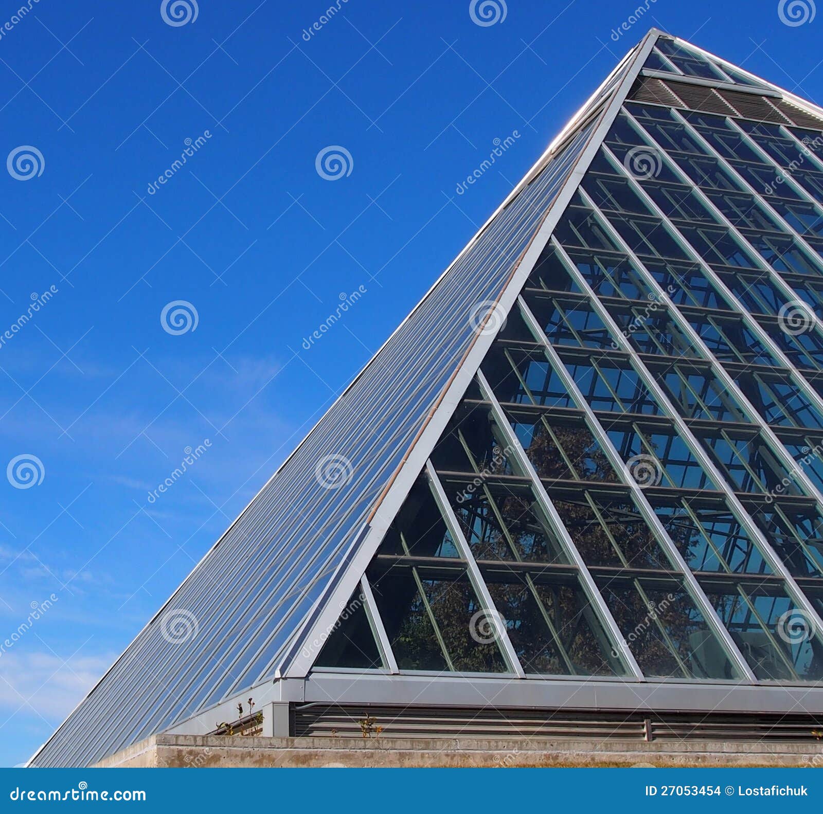 Muttart Conservatory Pyramid Stock Photo - Image of tourist, attraction ...