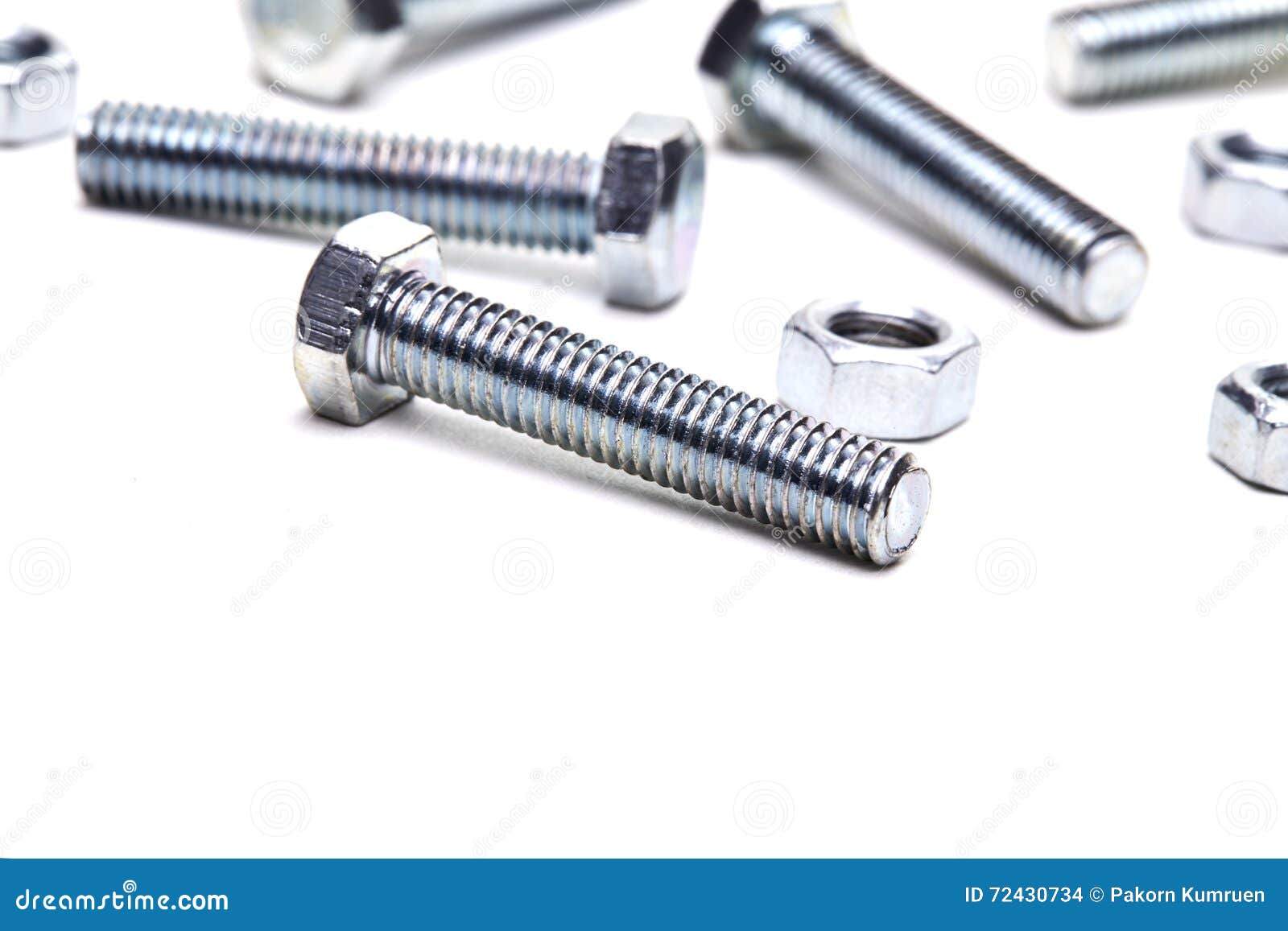 Mutter und Schraube stockfoto. Bild von schwer, mechaniker - 72430734