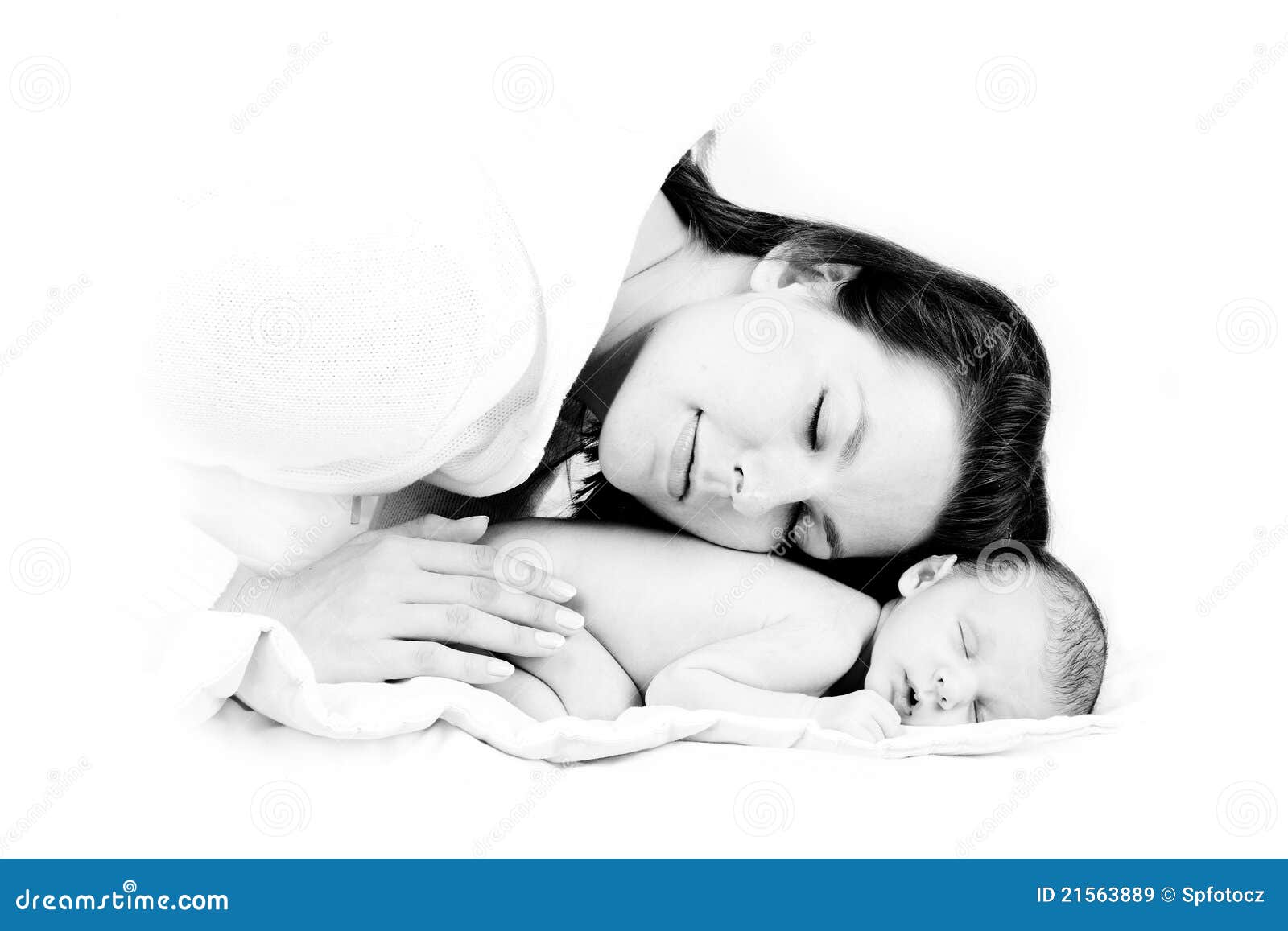 Mutterliebe stockbild. Bild von liebevoll, schaukeln - 21563889