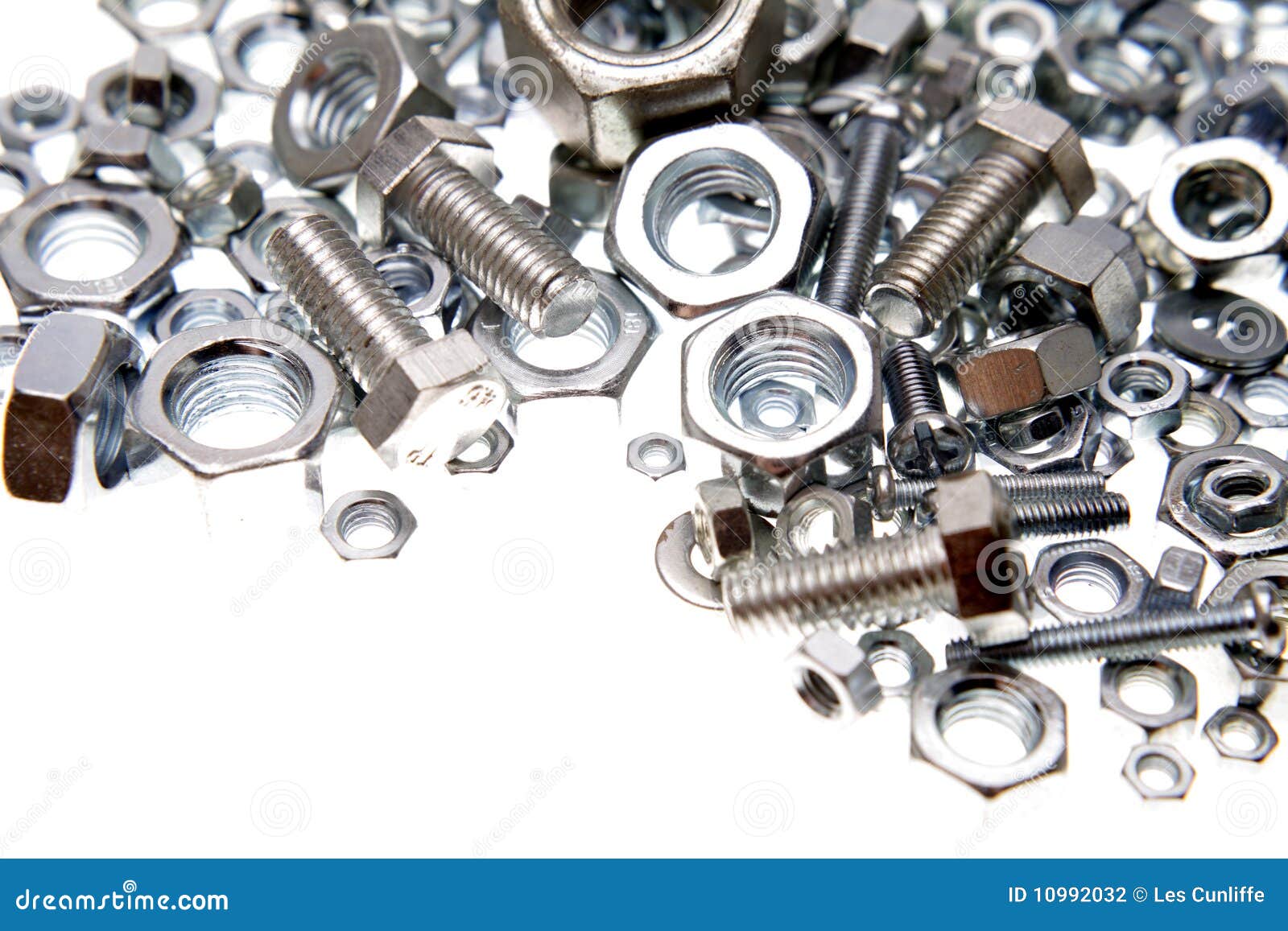 Muttern - und - Schrauben stockfoto. Bild von verbindungselemente ...