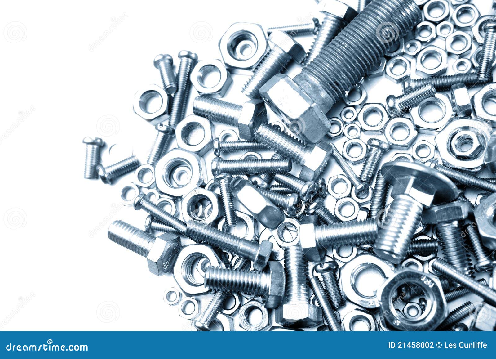 Muttern - und - Schrauben stockfoto. Bild von mutter - 21458002