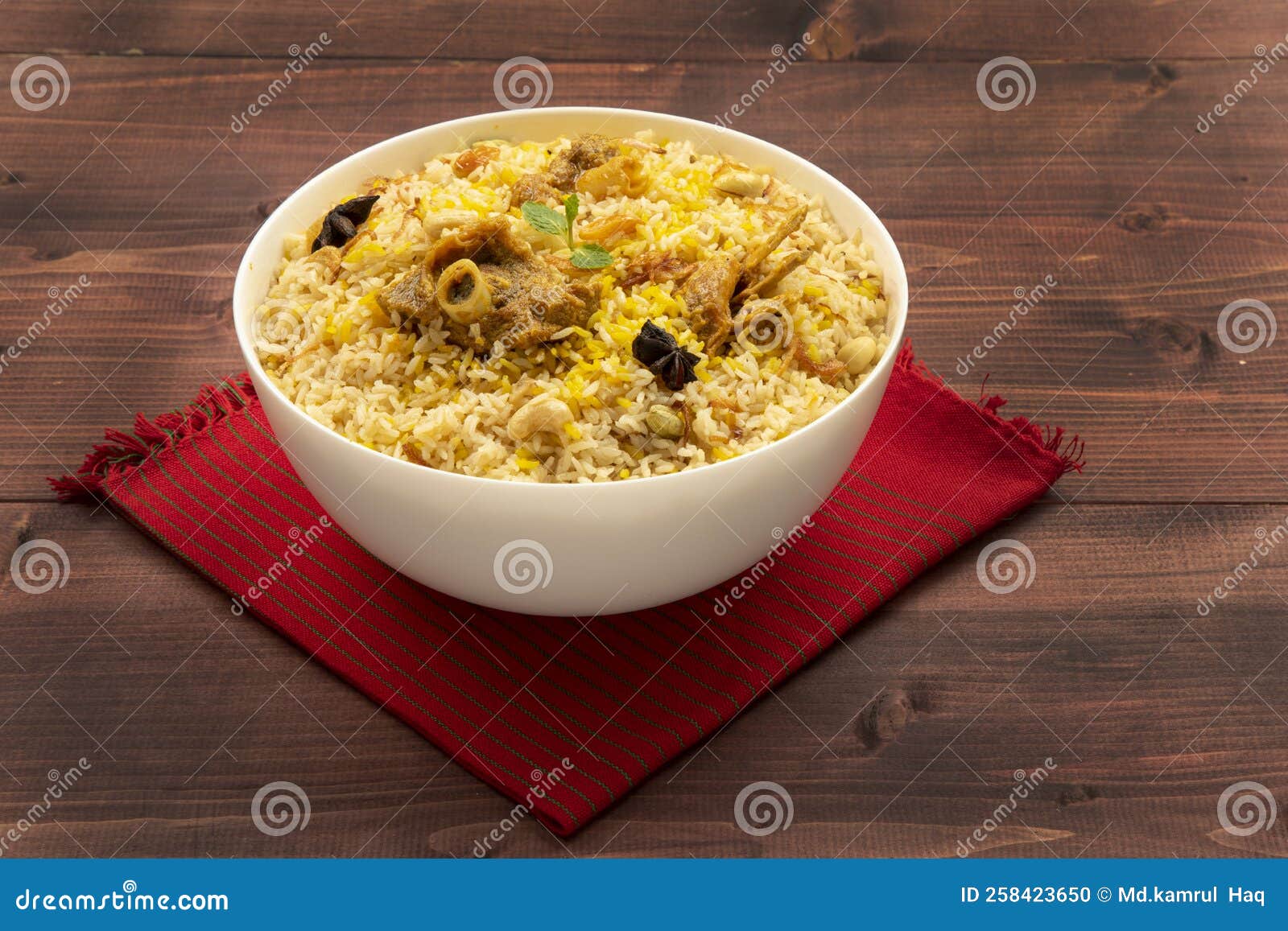 Mutton Biriyani - Famous Mutton Biriyani Of South Asia Served On A ...