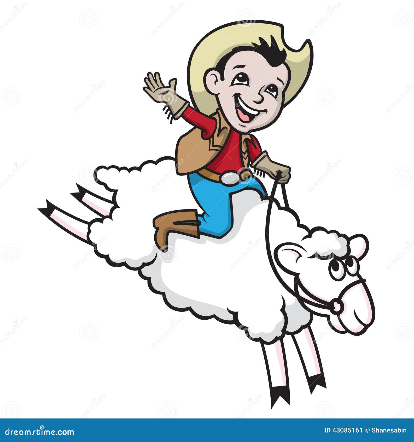 Mutton Busting Stock Illustrations – 2 Mutton Busting Stock ...