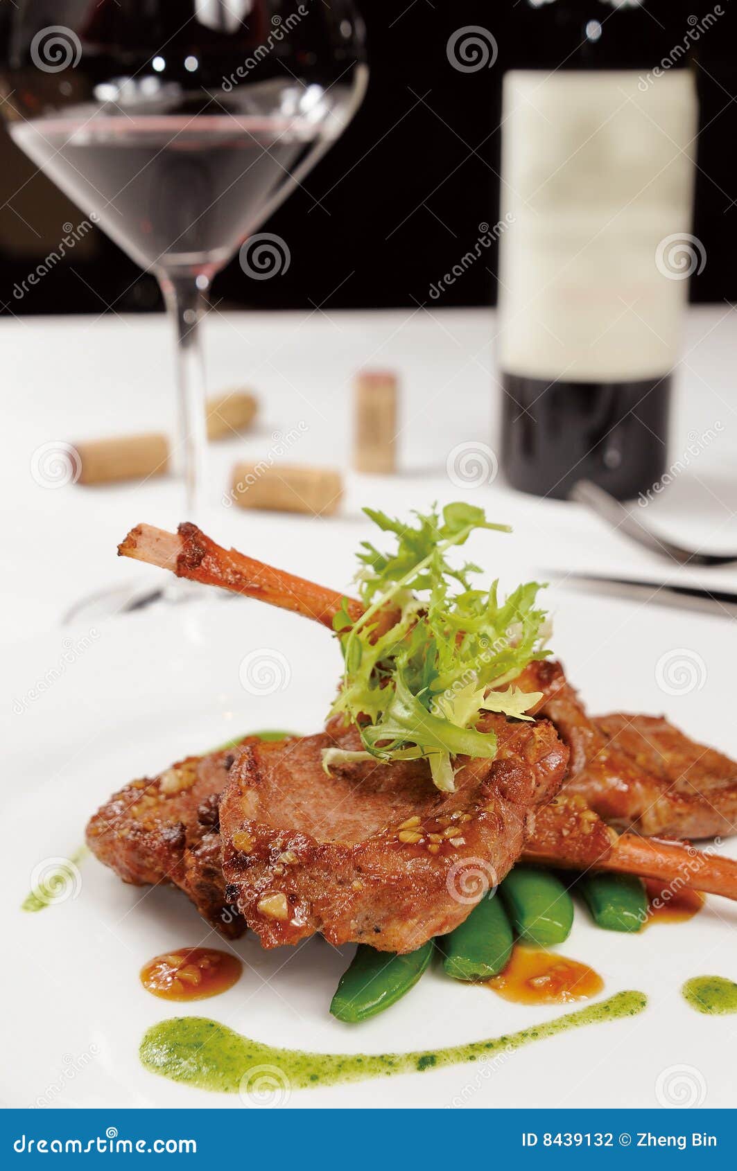 Mutton chop stock photo. Image of restaurant, flacour - 8439132