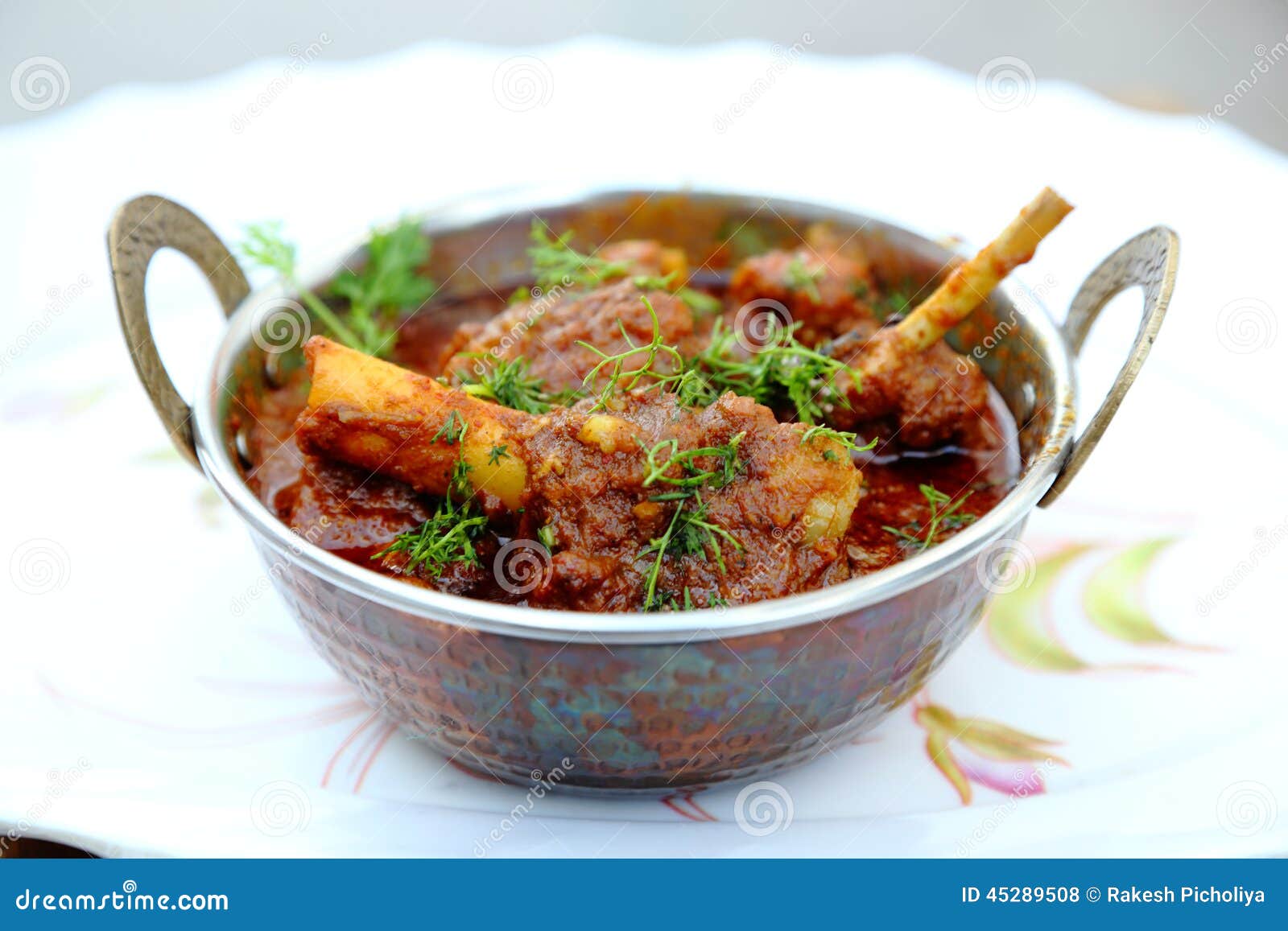 Mutton Dish stock photo. Image of heat, meal, lamb, ethnicities - 45289508