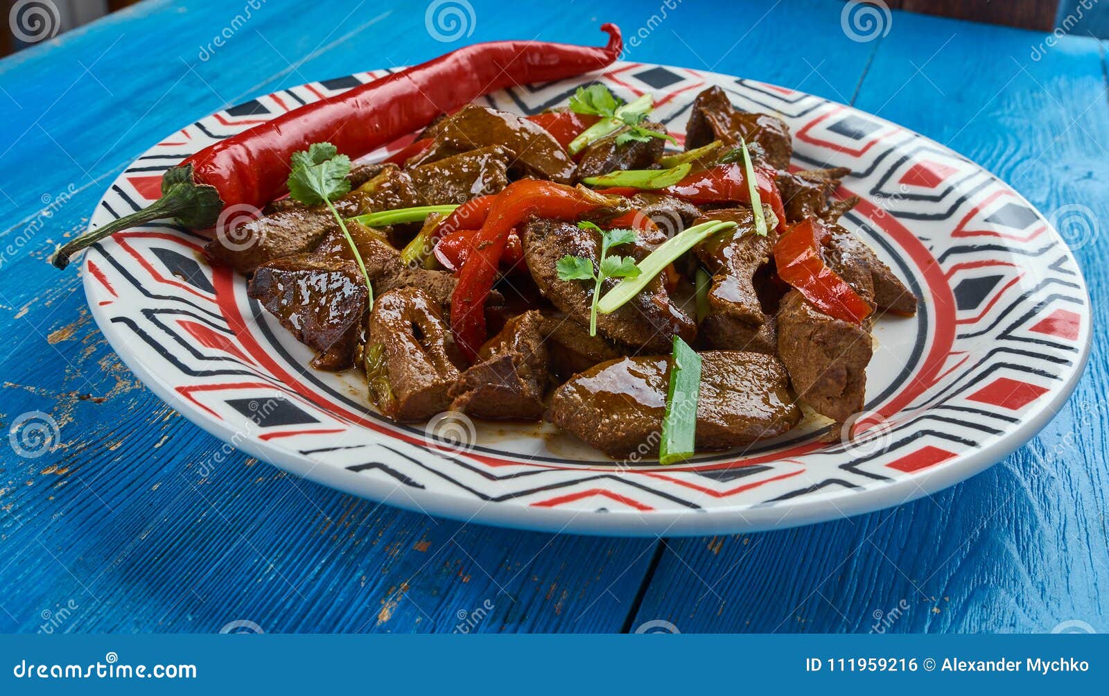 Mutton kidney roasted. stock photo. Image of healthy - 111959216