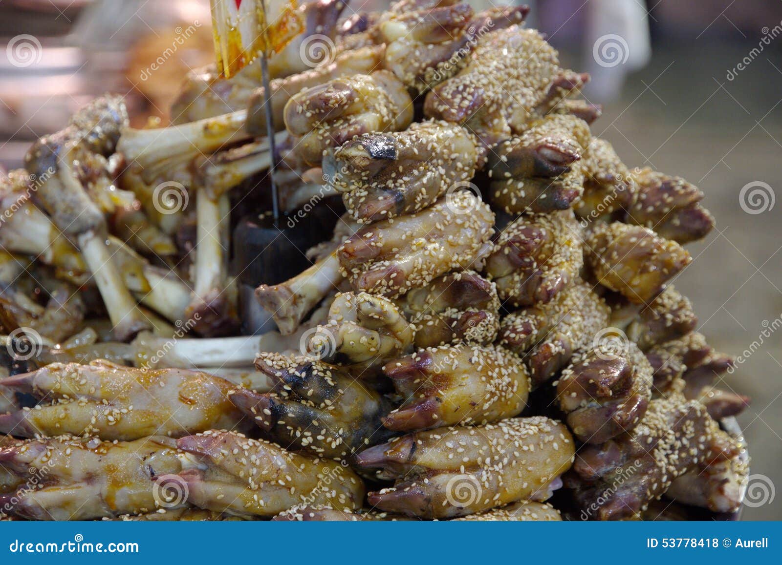 Mutton leg stock photo. Image of sesame, market, mutton - 53778418