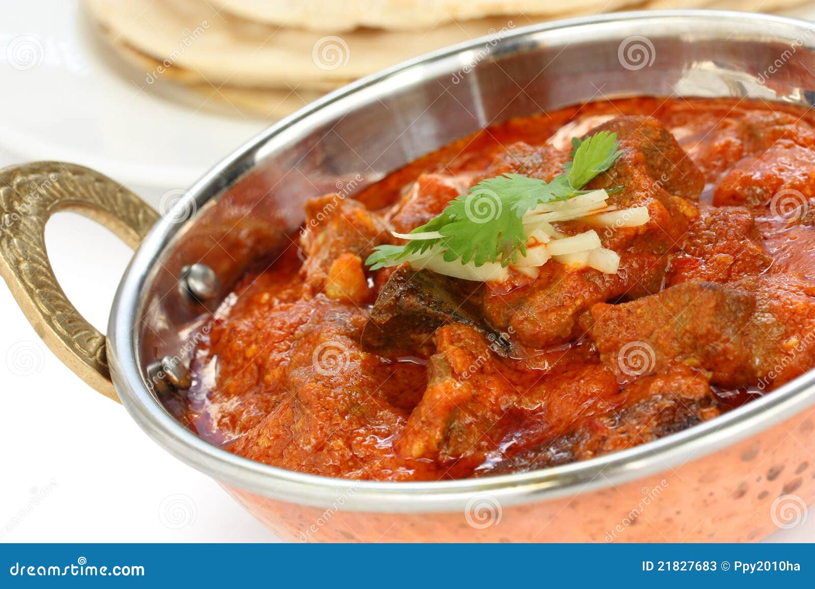 Mutton Rogan Josh, Mutton Curry, Indian Cuisine Stock Image ...