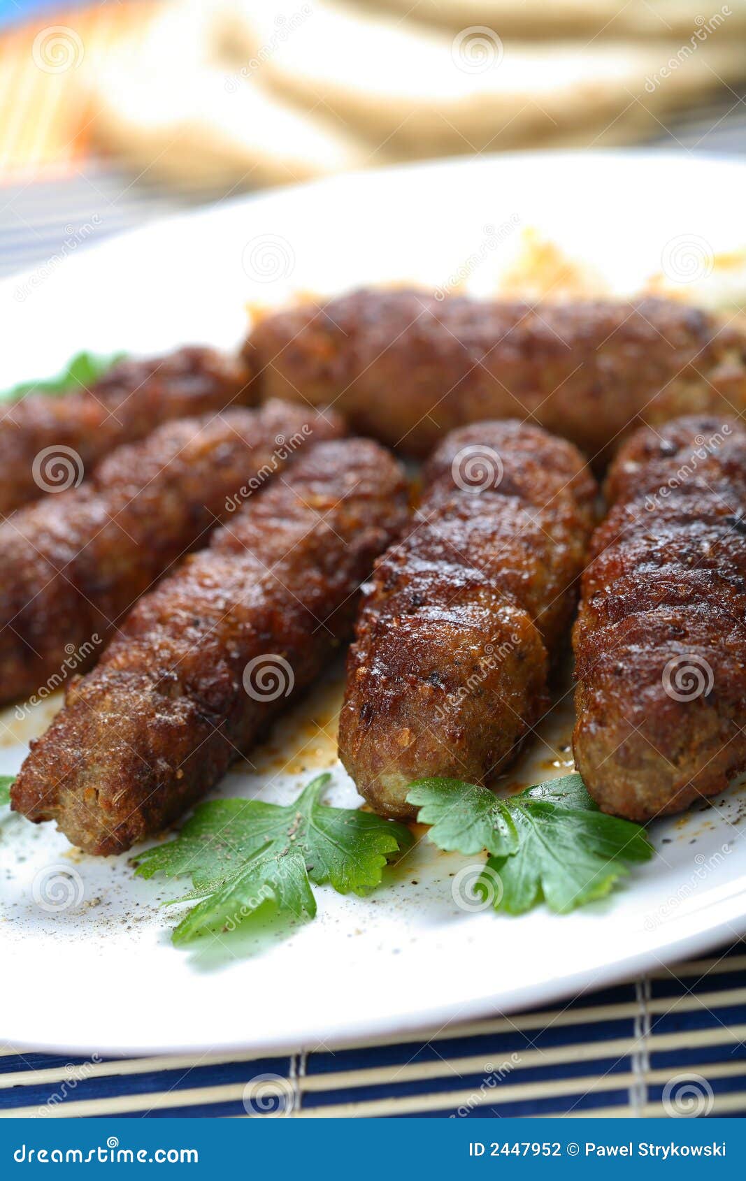 Mutton sausage stock photo. Image of alimentary, nourishing - 2447952