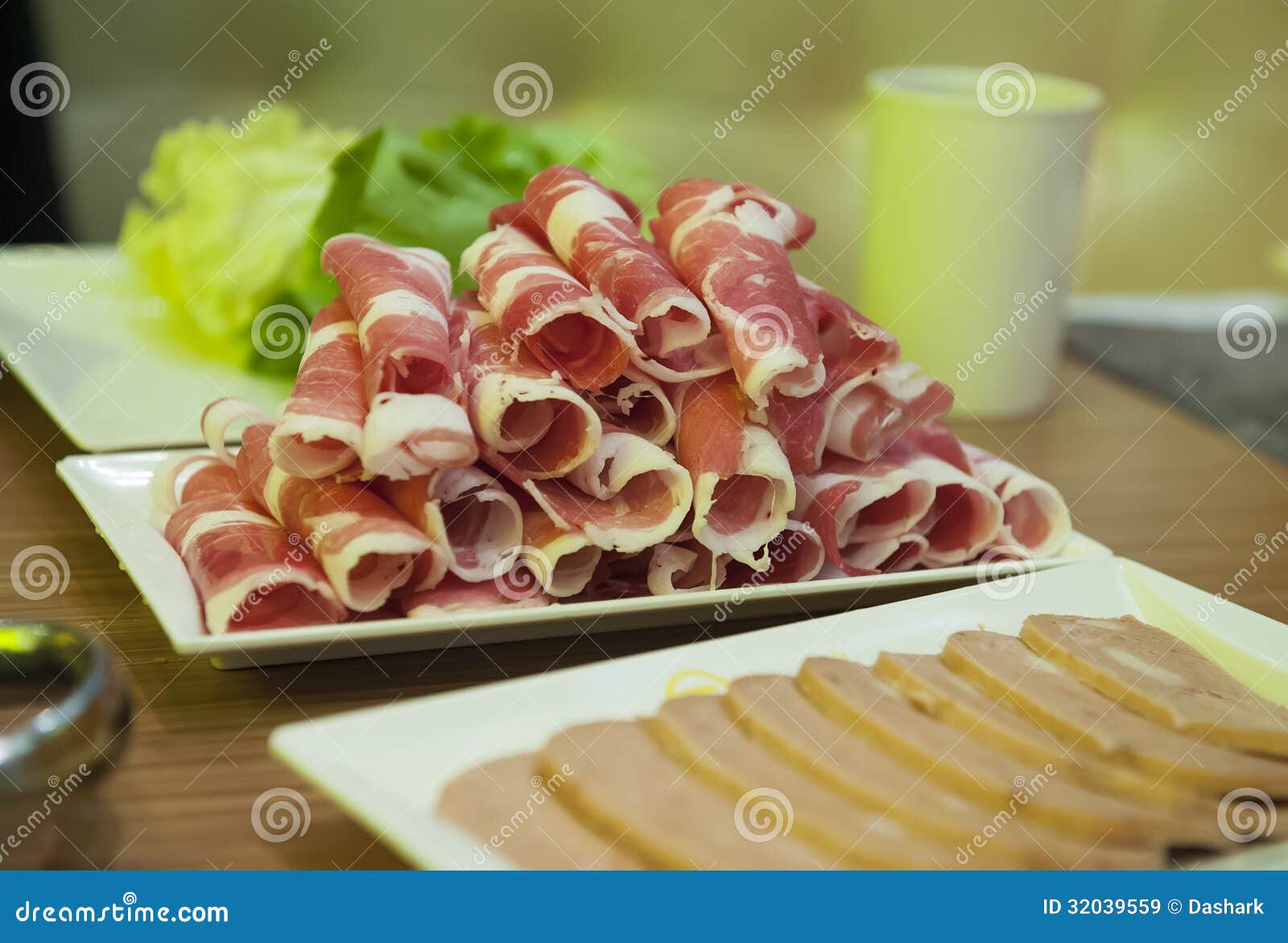 Mutton slices stock image. Image of board, nutritious - 32039559