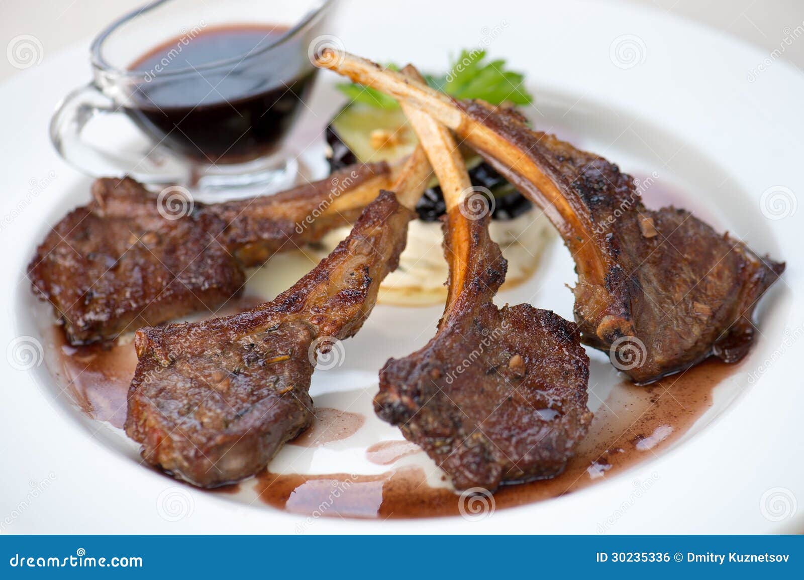 Mutton steak stock photo. Image of cutlets, lamb, french - 30235336