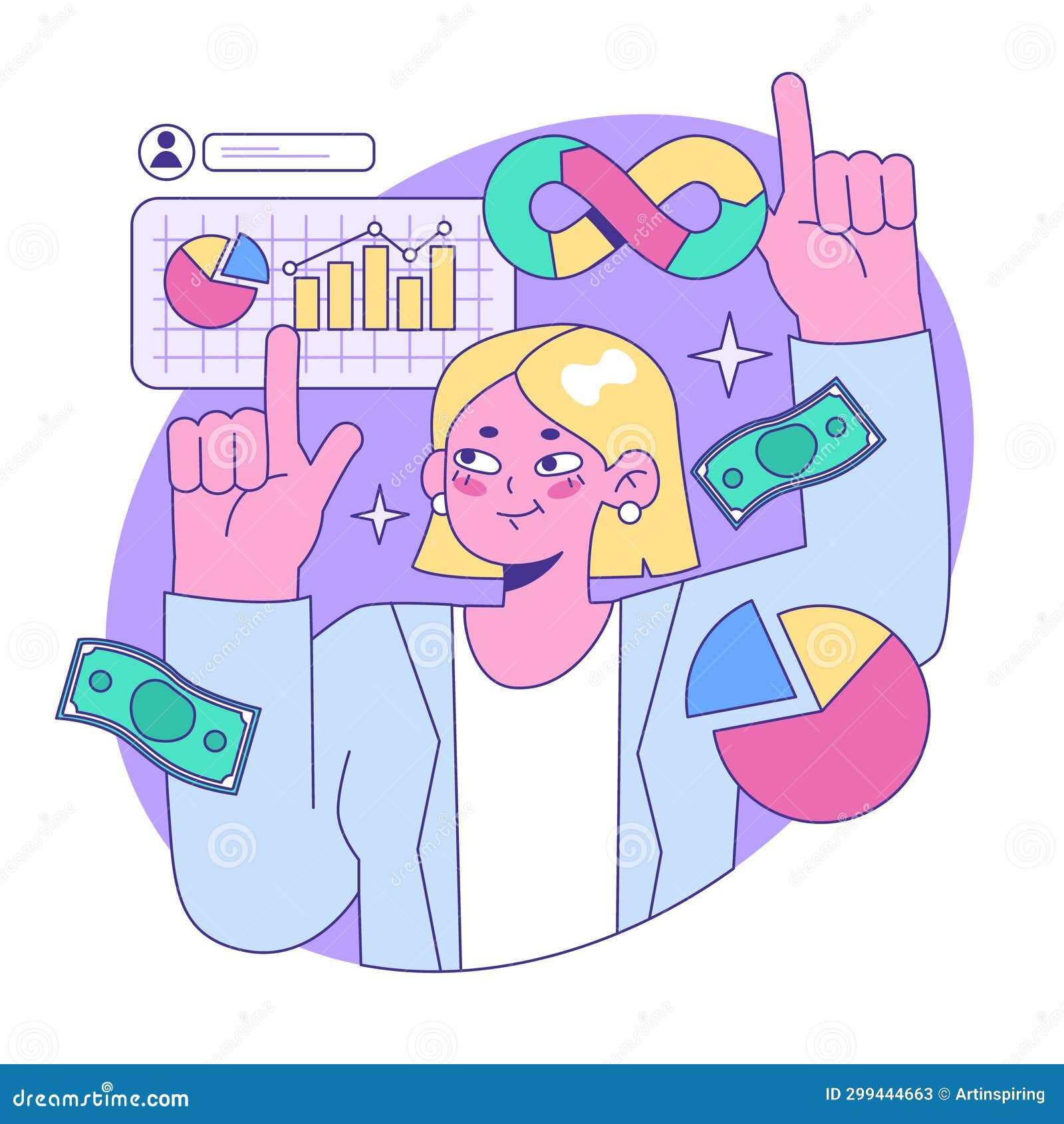 Investment Asset Allocation And Rebalance Concept. Businessman On ... Investment Asset Allocation And Rebalance Concept. Businessman On ...
