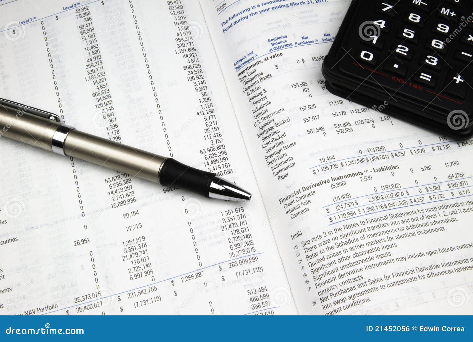 Mutual Fund Prospectus 2 stock photo. Image of financial - 21452056