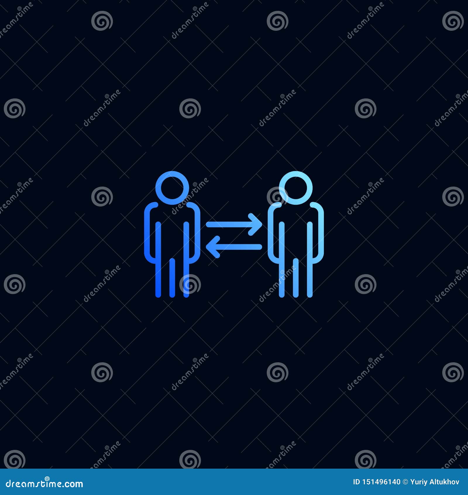 Mutual Help Recolor Icons Set Vector Illustration | CartoonDealer.com ...