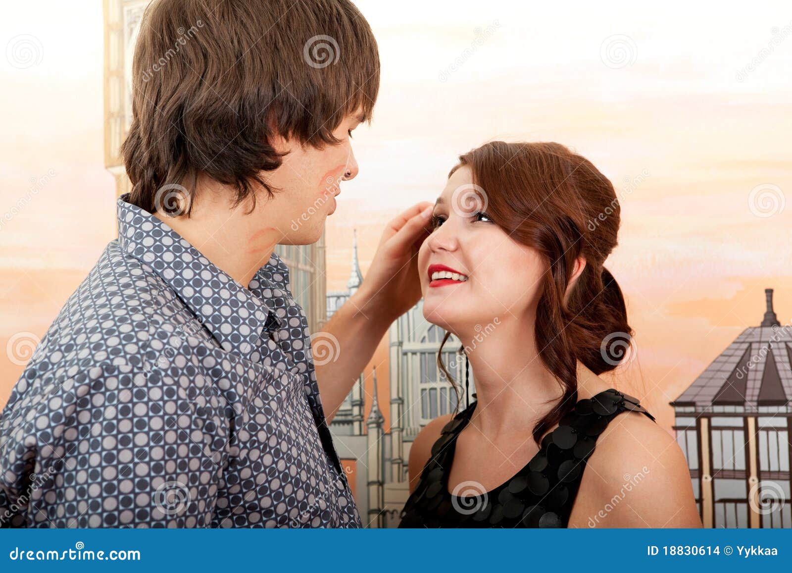 Mutual love. stock photo. Image of girls, beauty, couple - 18830614