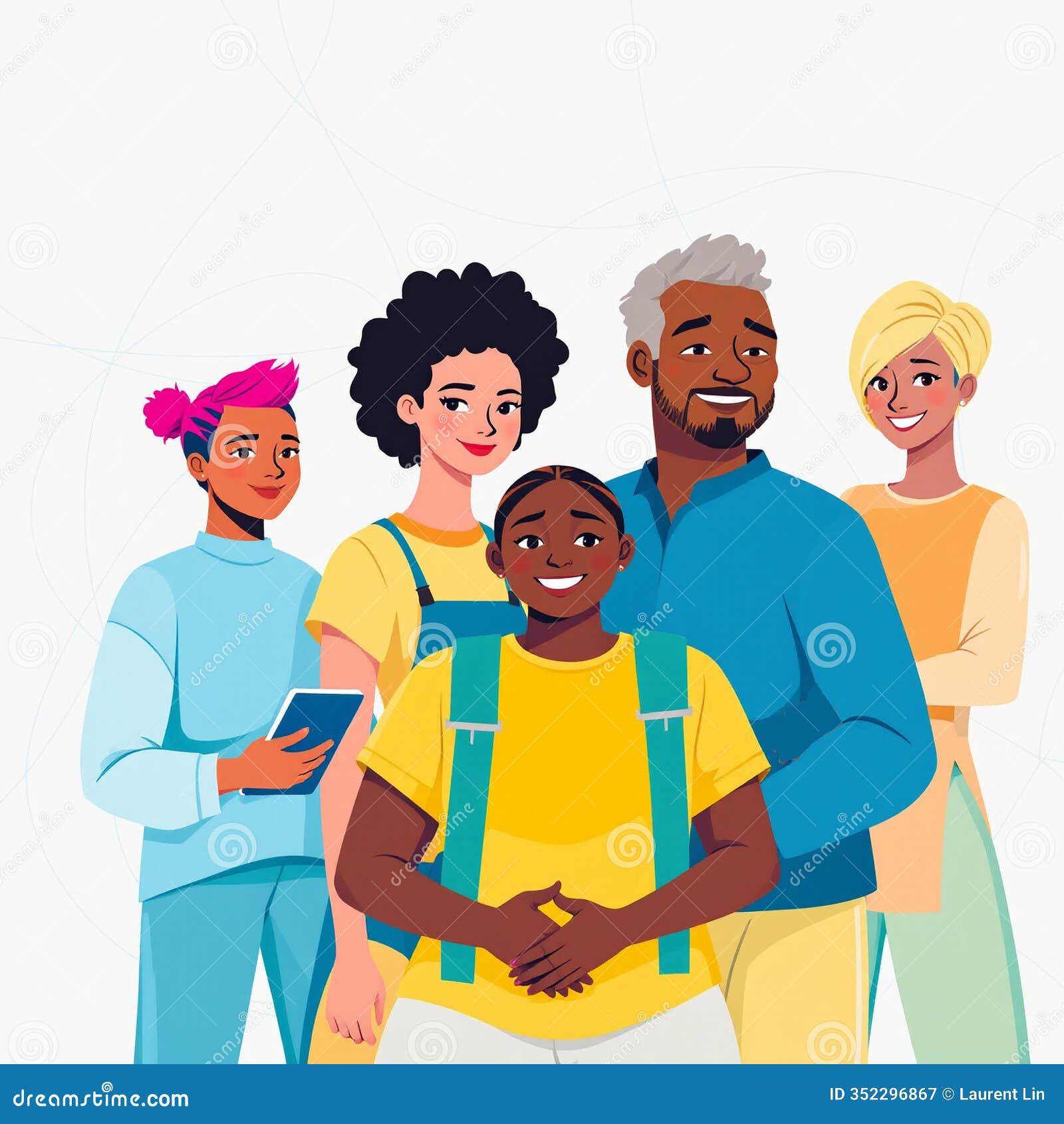 Mutual Respect Teamwork Illustration Stock Illustration - Illustration ...