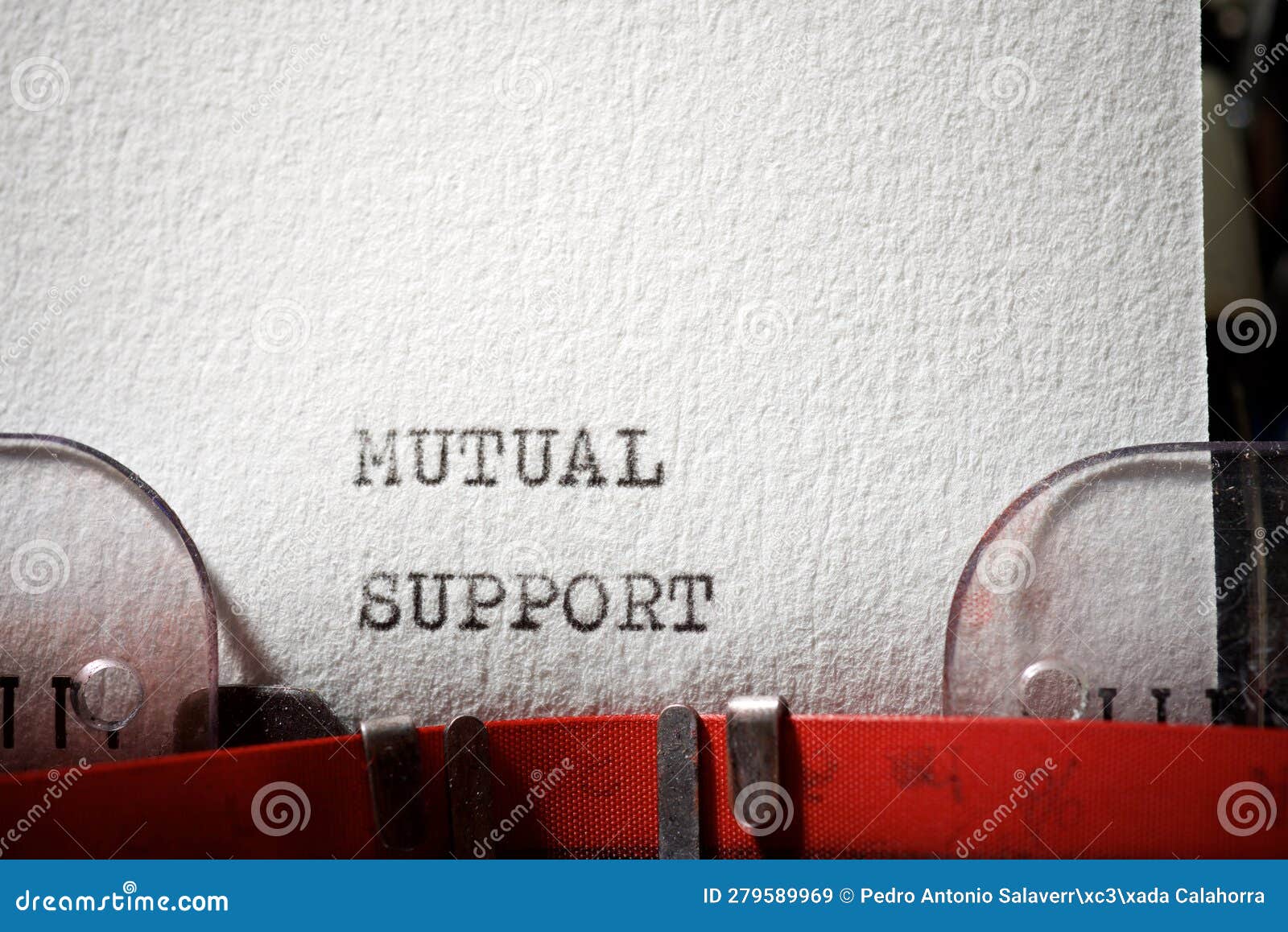 Mutual support text stock image. Image of networking - 279589969
