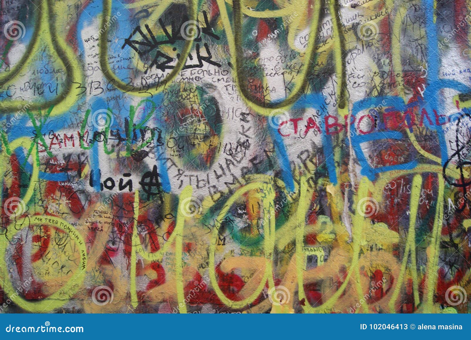 Muur redactionele stock foto. Image of woord, woorden - 102046413