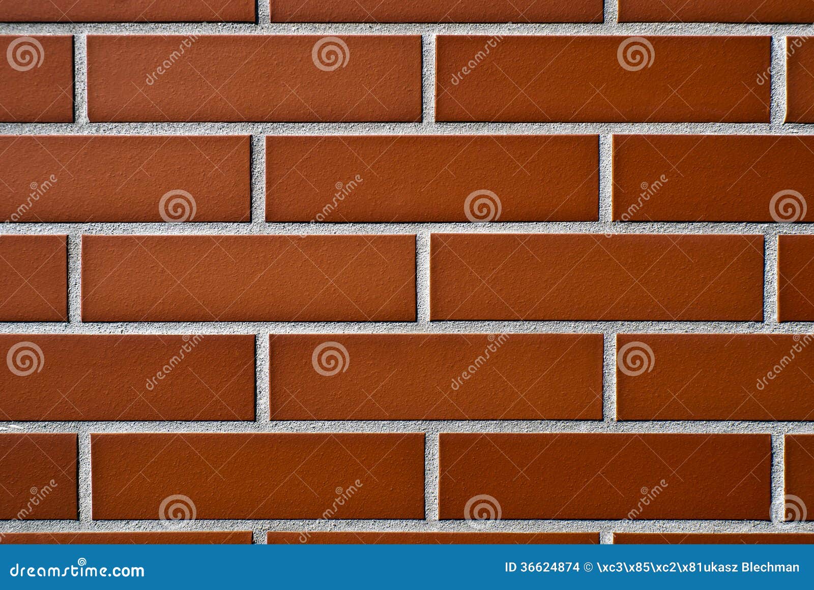 Muur van Rode Baksteen stock foto. Image of schoon, rechthoek - 36624874