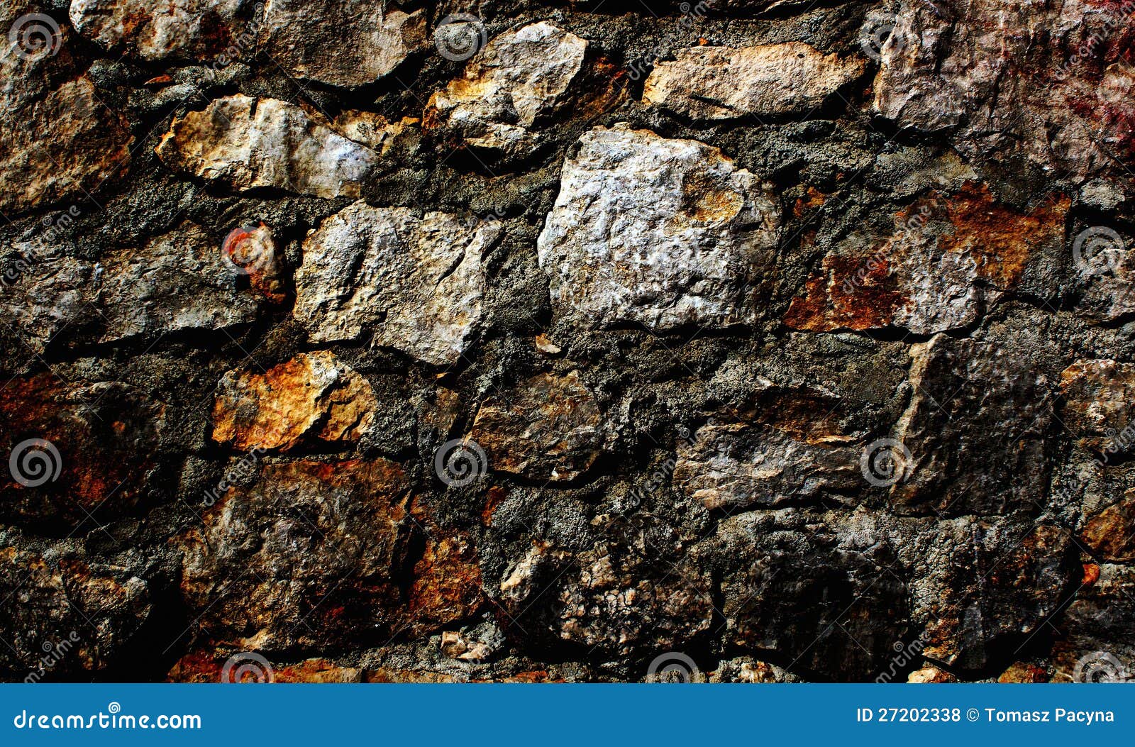 Muur van stenen stock foto. Image of rots, structuur - 27202338