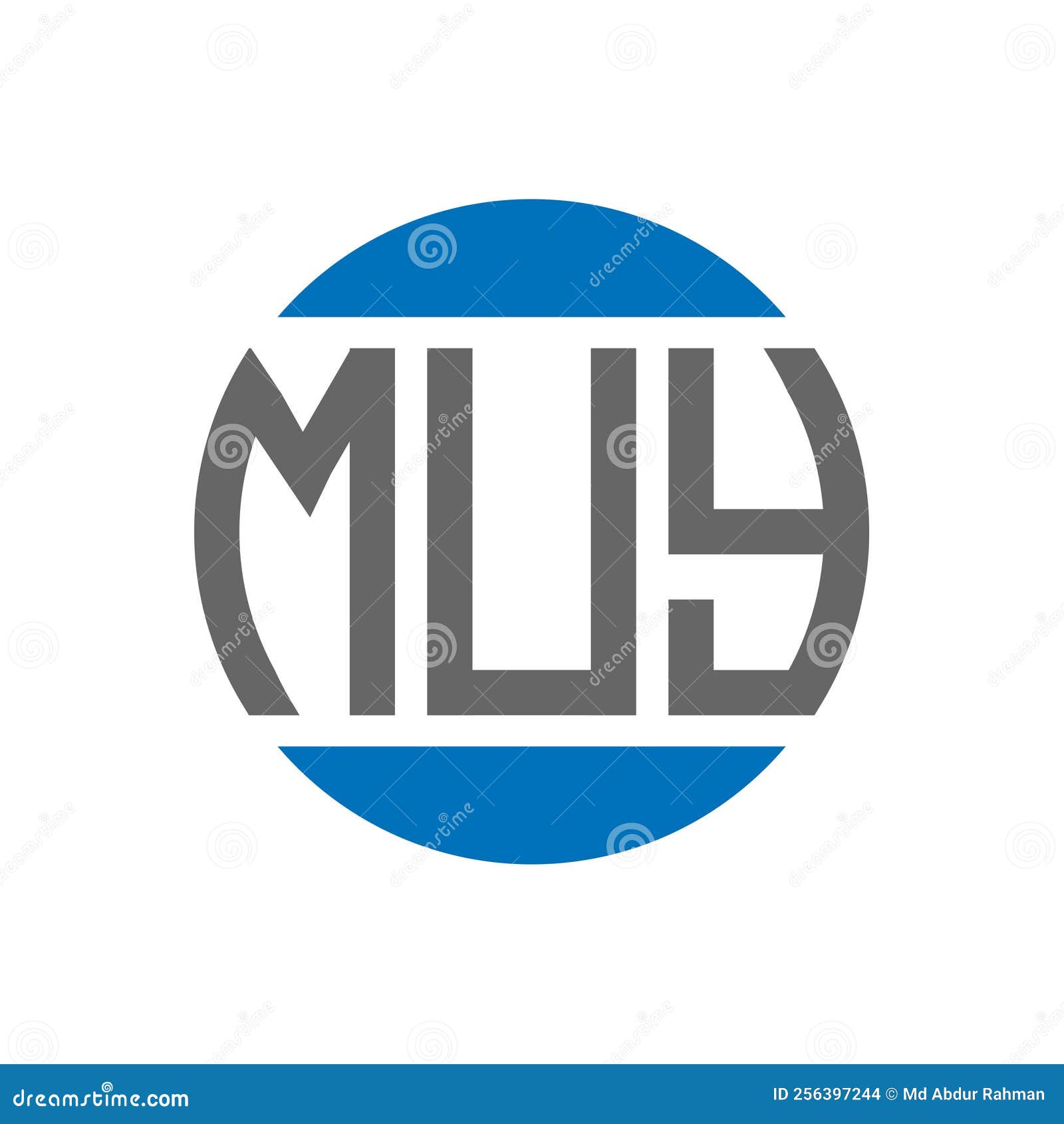MUY Letter Logo Design On White Background. MUY Creative Initials ...