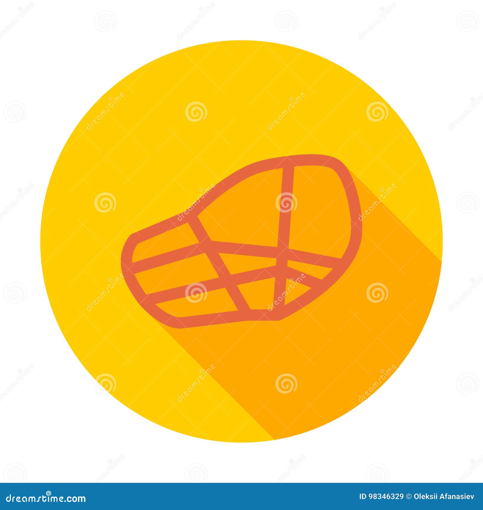 Muzzle icon stock vector. Illustration of workwear, control - 98346329
