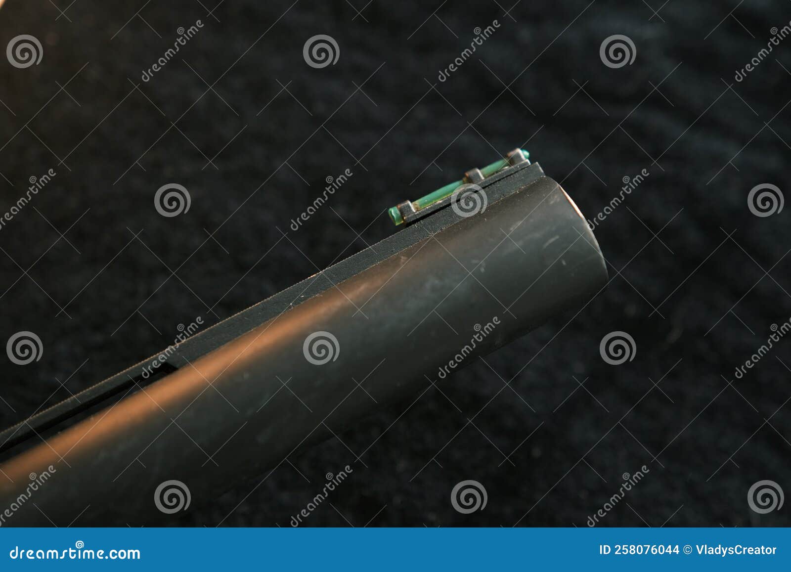 Muzzle of Shotguns. Shotgun - Macro Shooting Stock Photo - Image of ...