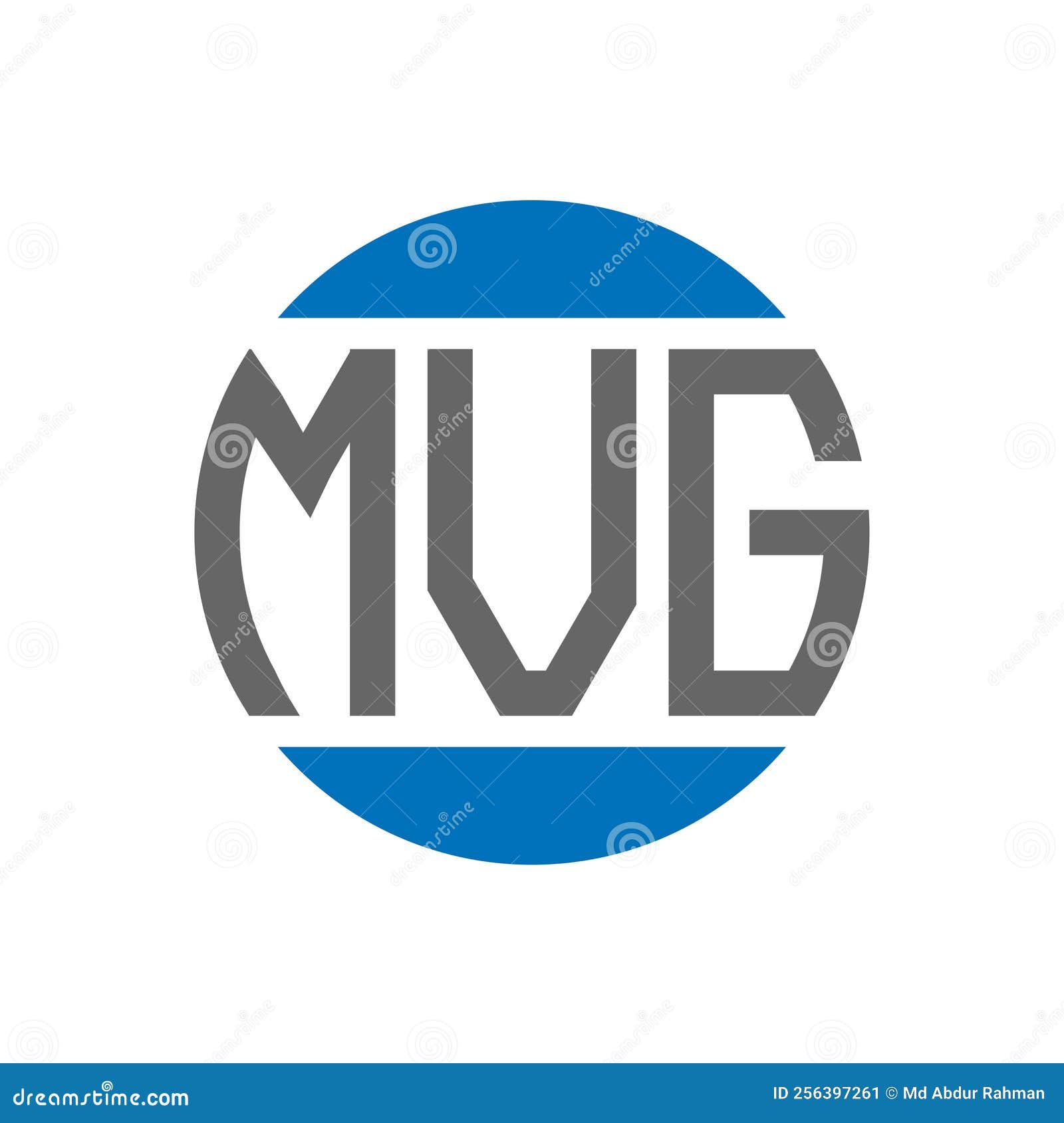 MVG Letter Logo Design on White Background. MVG Creative Initials ...