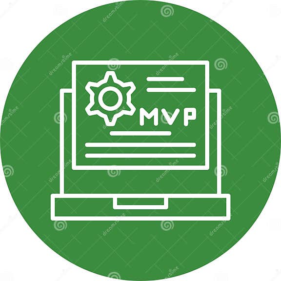 MVP Vector Icon Design Symbol Stock Illustration - Illustration of icon ...