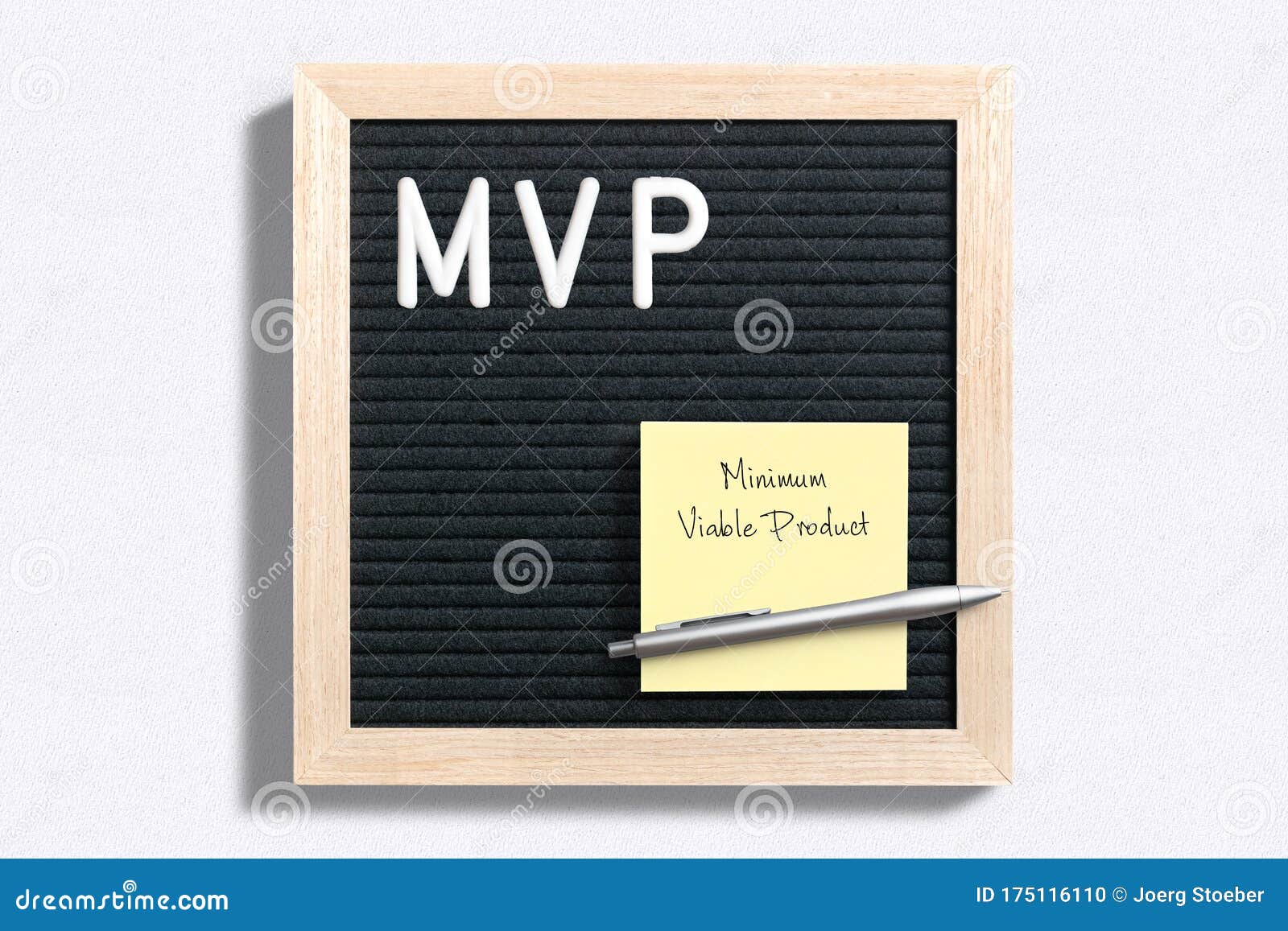 MVP Written on Letter Board Next To Sticky Note Stock Photo - Image of ...