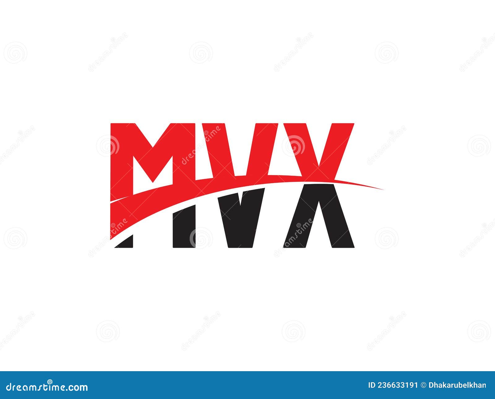 MVX Letter Initial Logo Design Vector Illustration Stock Vector ...