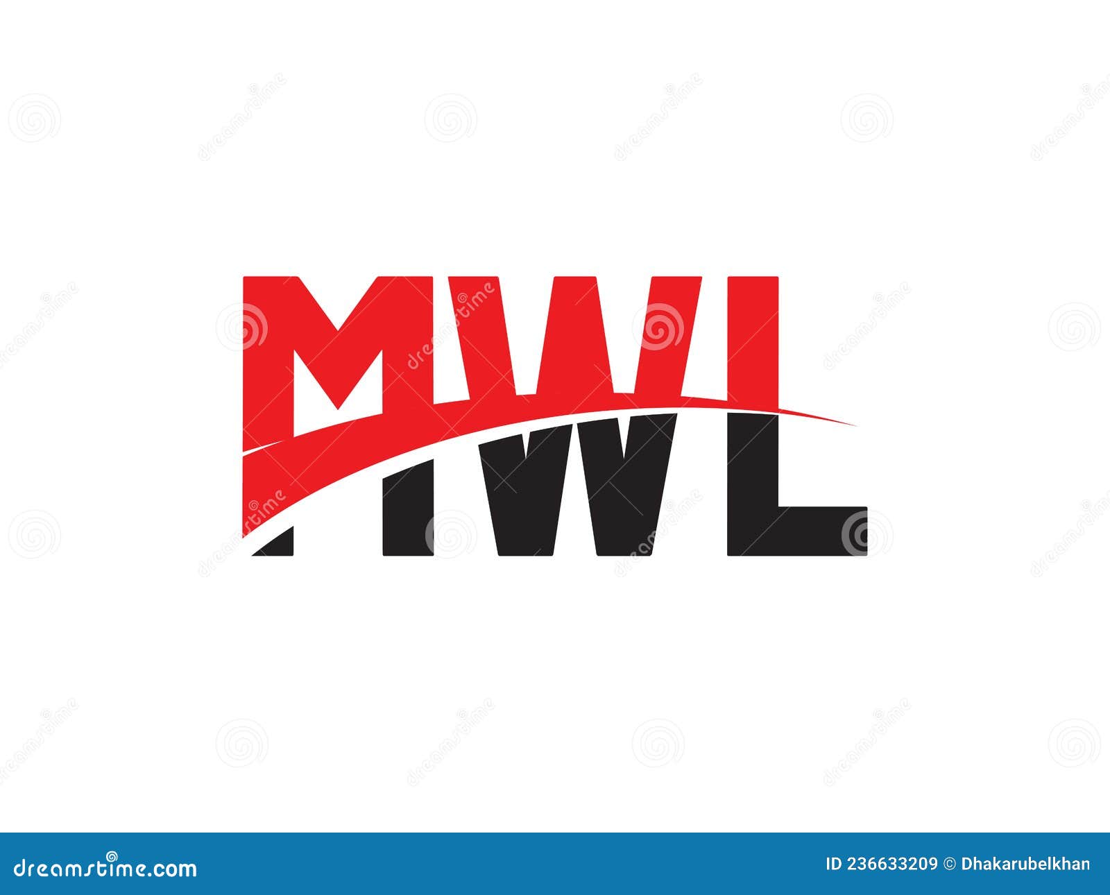 MWL Letter Initial Logo Design Vector Illustration Stock Vector - Illustration of logo, template ...