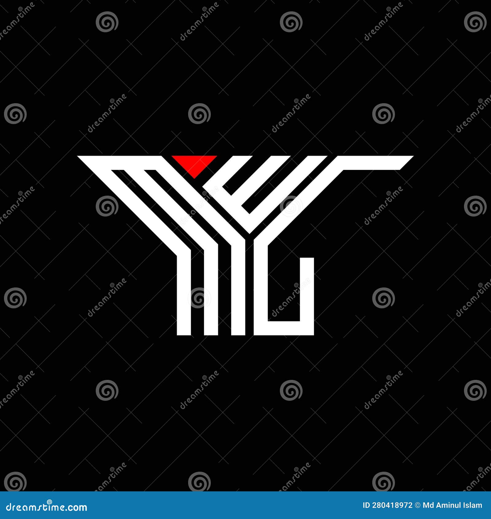 MWL Letter Logo Creative Design with Vector Graphic, MWL Simple and ...