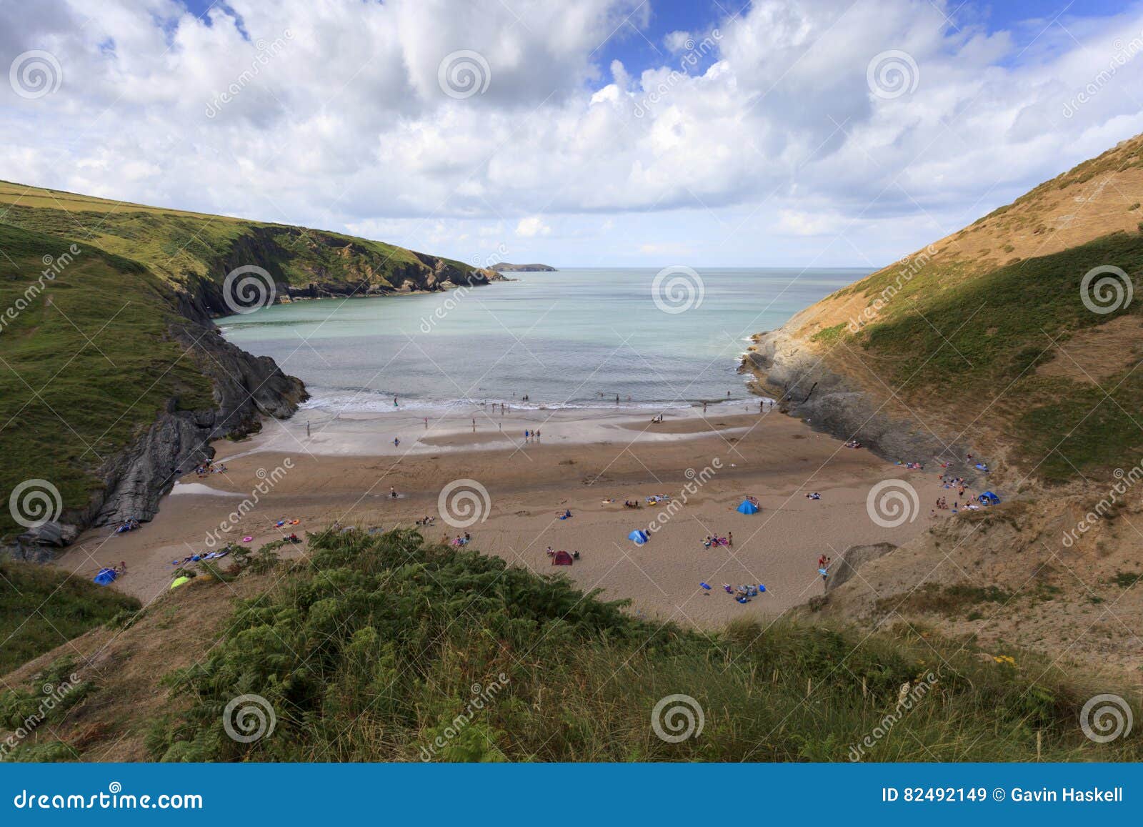 Mwnt Beach Wales Stock Photography | CartoonDealer.com #84997664