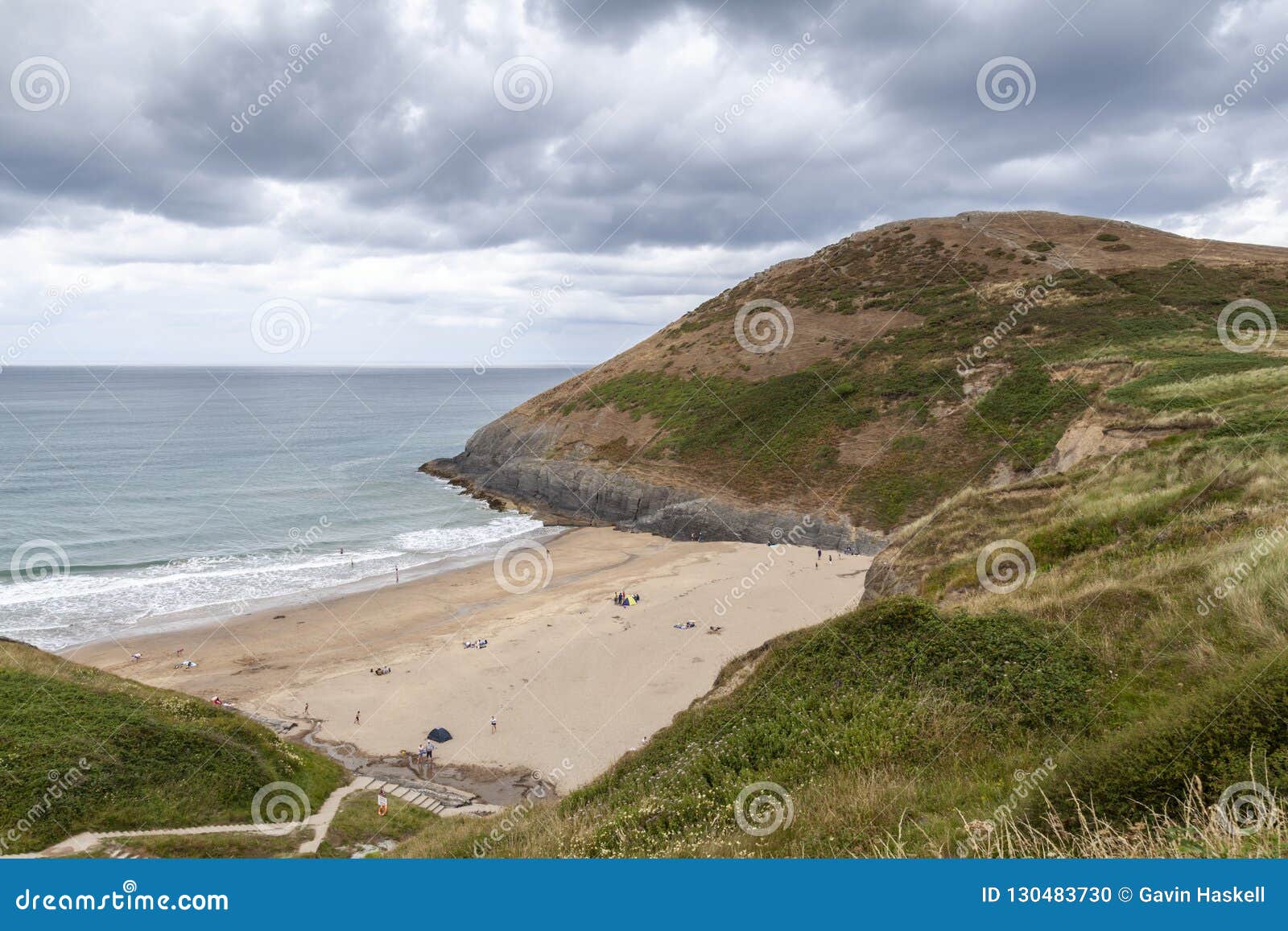 Mwnt Beach Wales Stock Photography | CartoonDealer.com #84997664