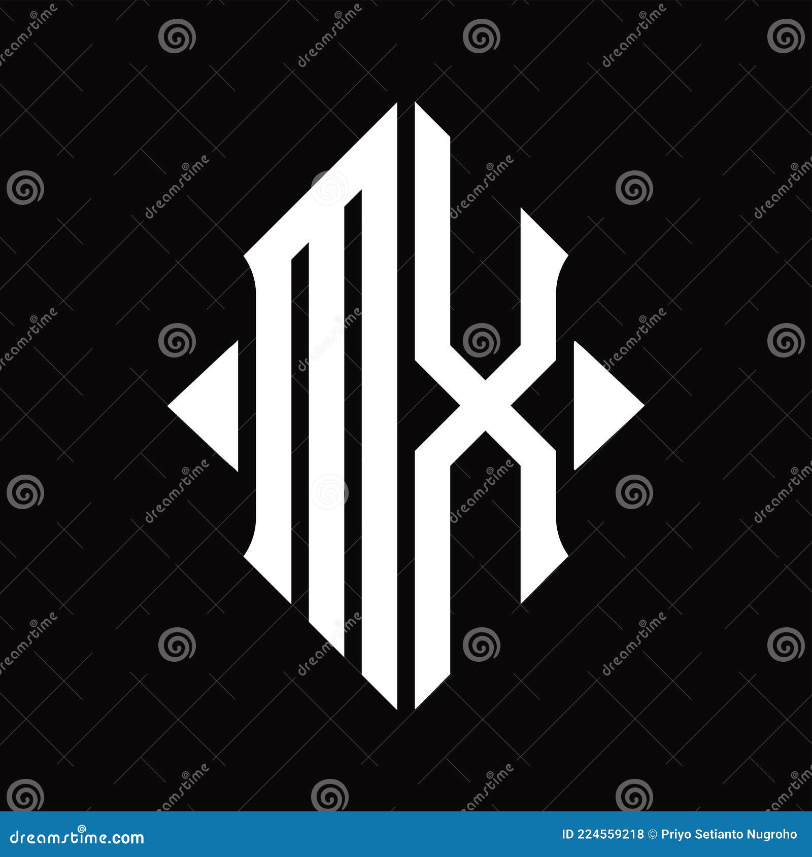 MX Logo Monogram with Shield Shape Isolated Design Template Stock ...