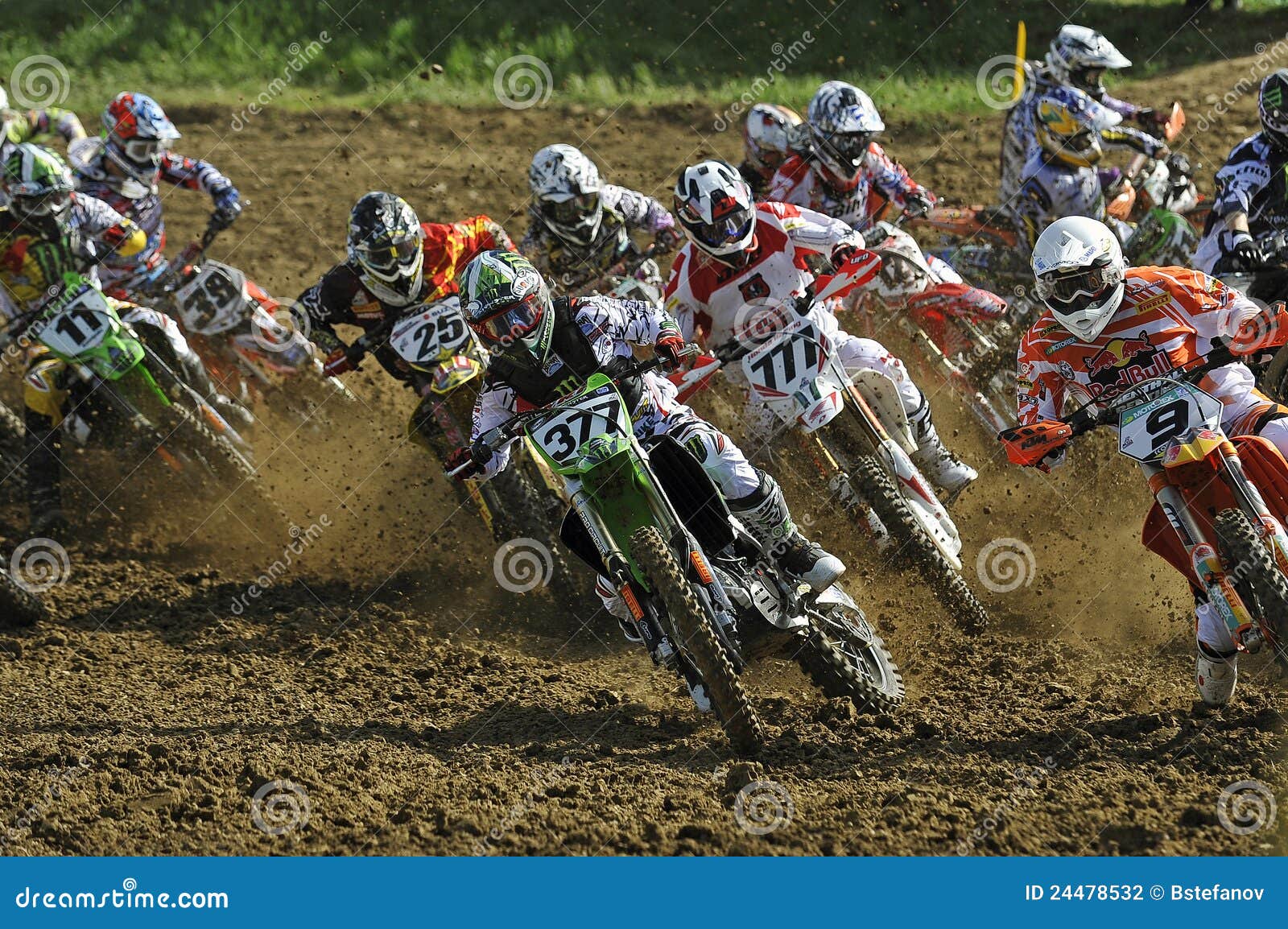 MX1 Start editorial photography. Image of motocross, finish - 24478532