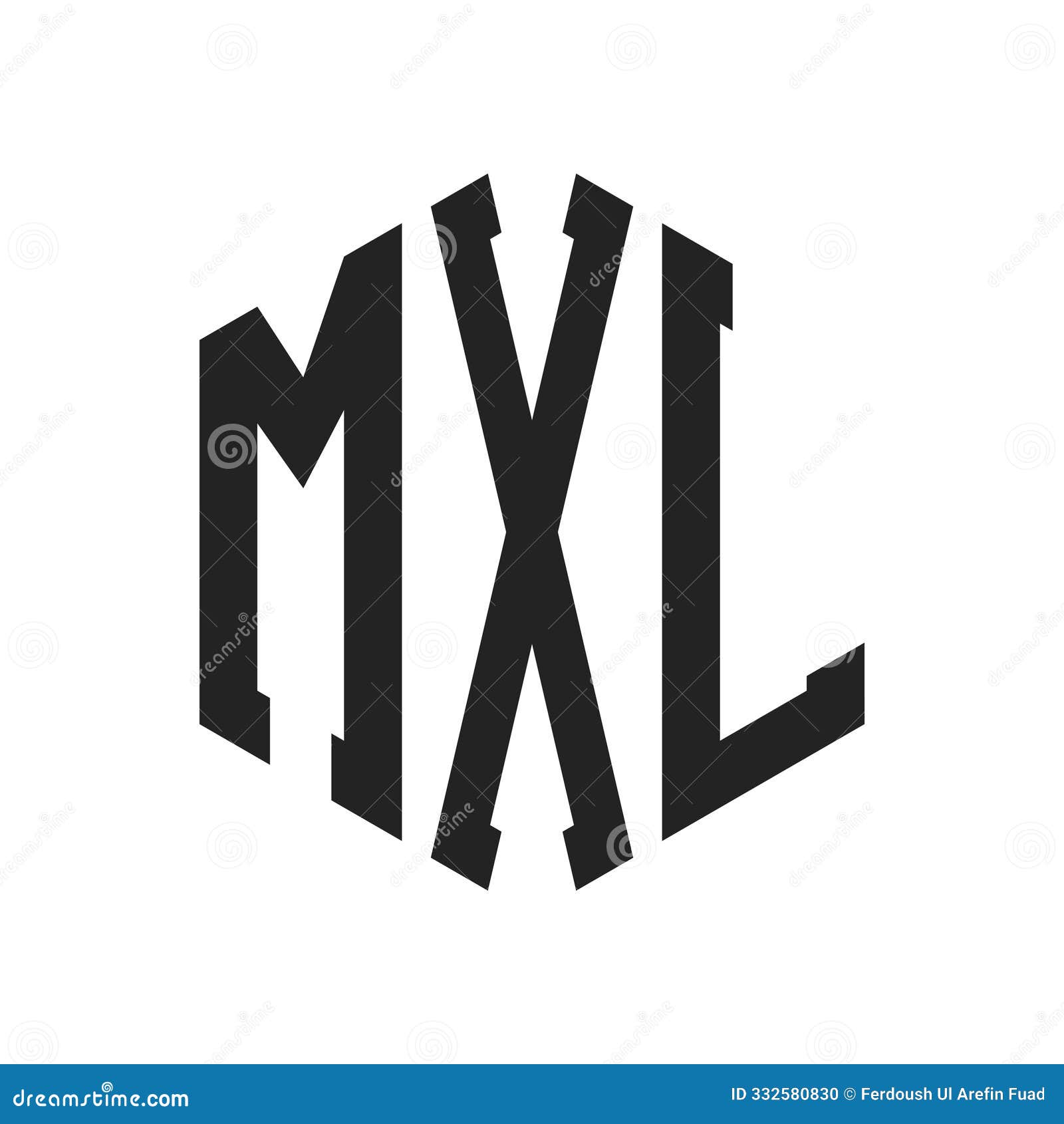 MXL Logo Design. Initial Letter MXL Monogram Logo Using Hexagon Shape ...
