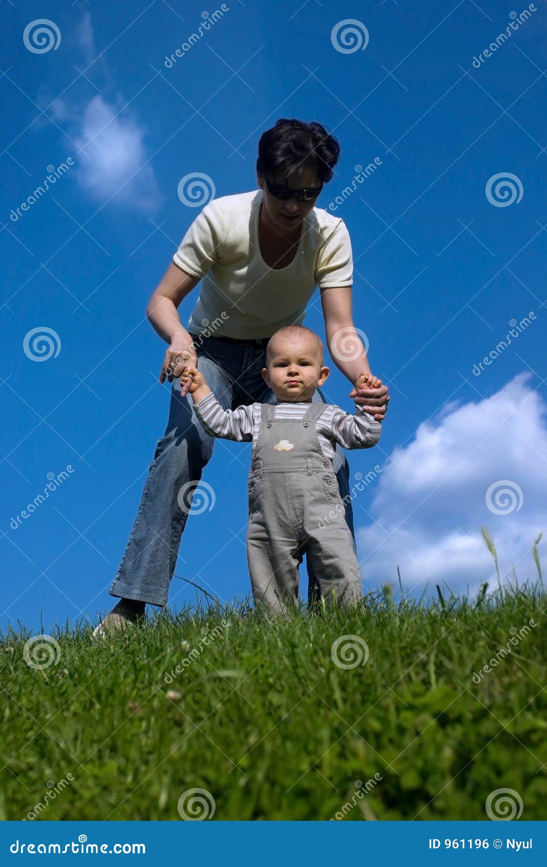 My 1st steps stock photo. Image of link, nature, blue, grass - 961196