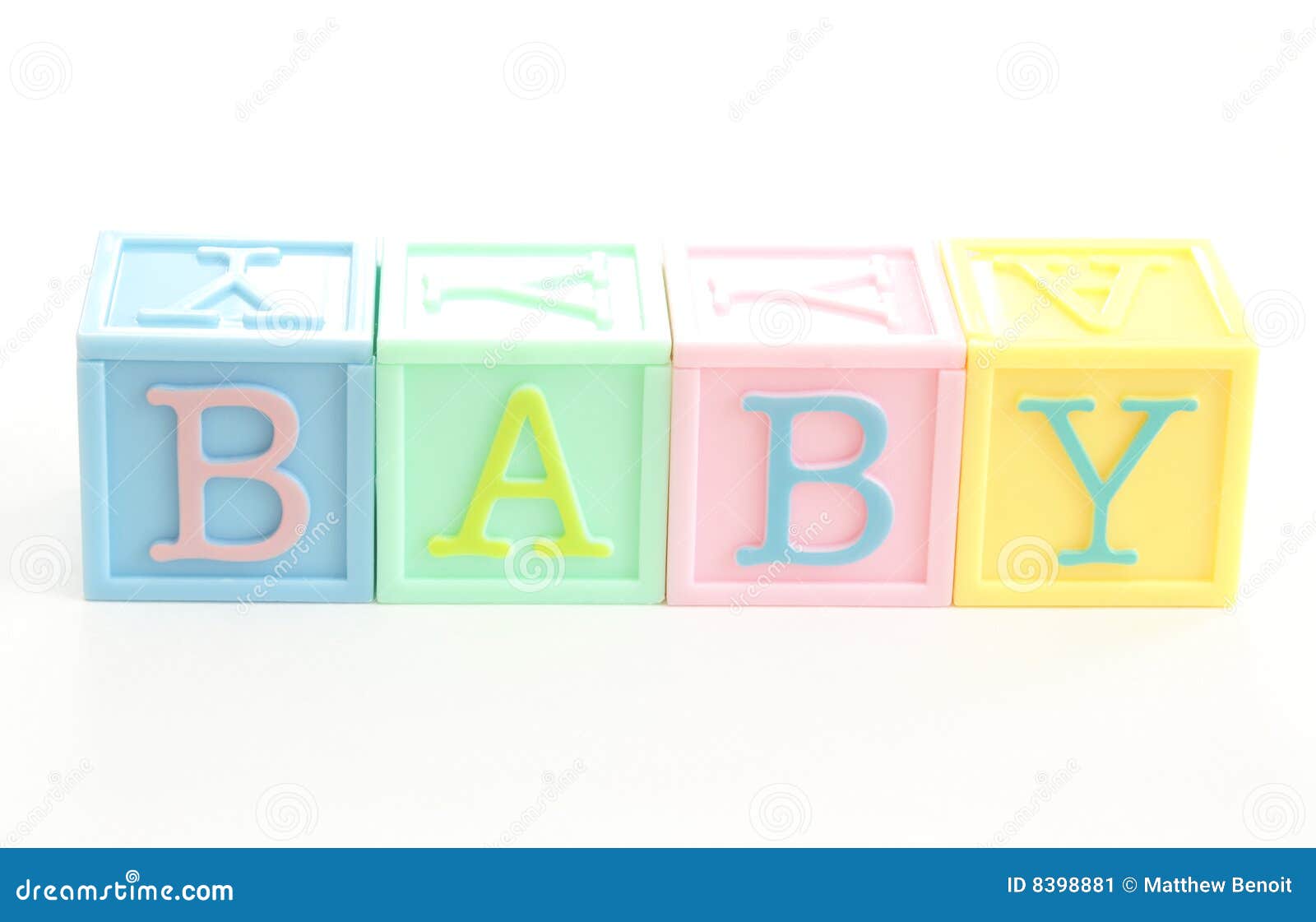 My Baby Word stock image. Image of blocks, yellow, spell - 8398881