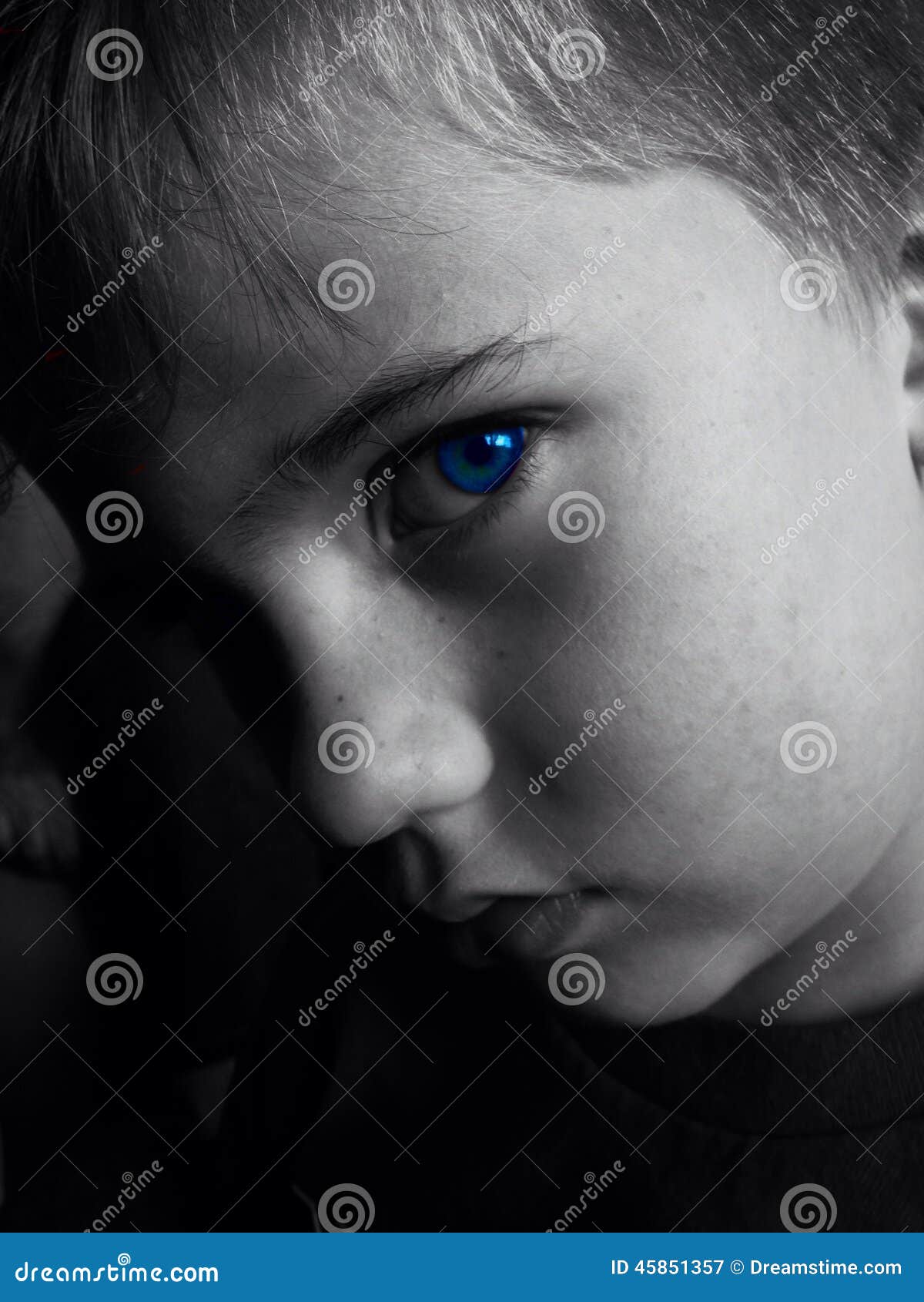My blue eyed boy editorial photography. Image of sweer - 45851357