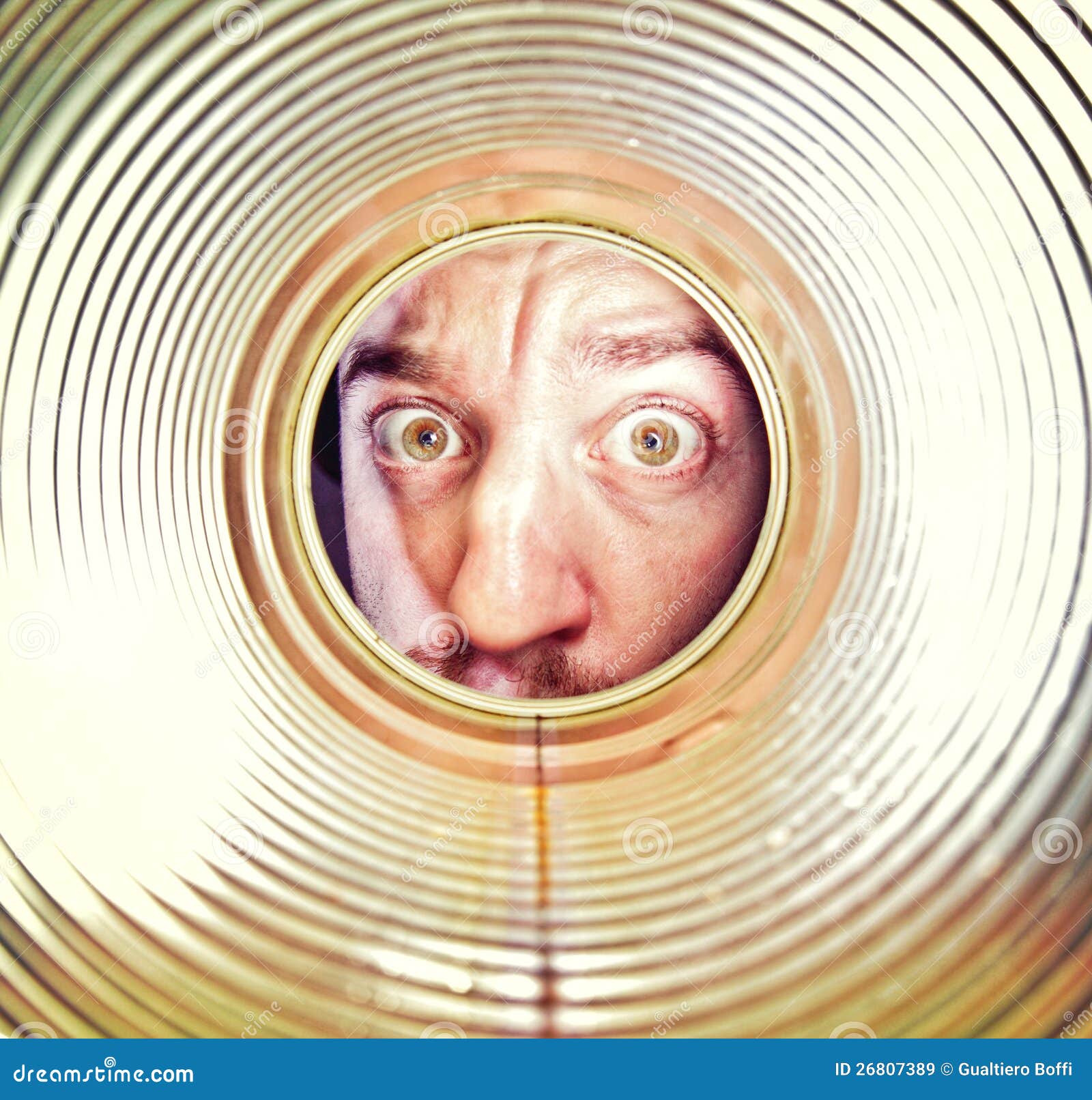 In my can stock image. Image of caucasian, golden, think - 26807389