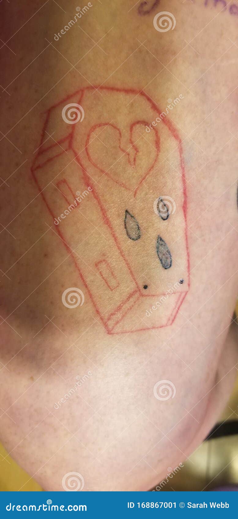 My Coffin tattoo stock image. Image of tattoo, coffin - 168867001