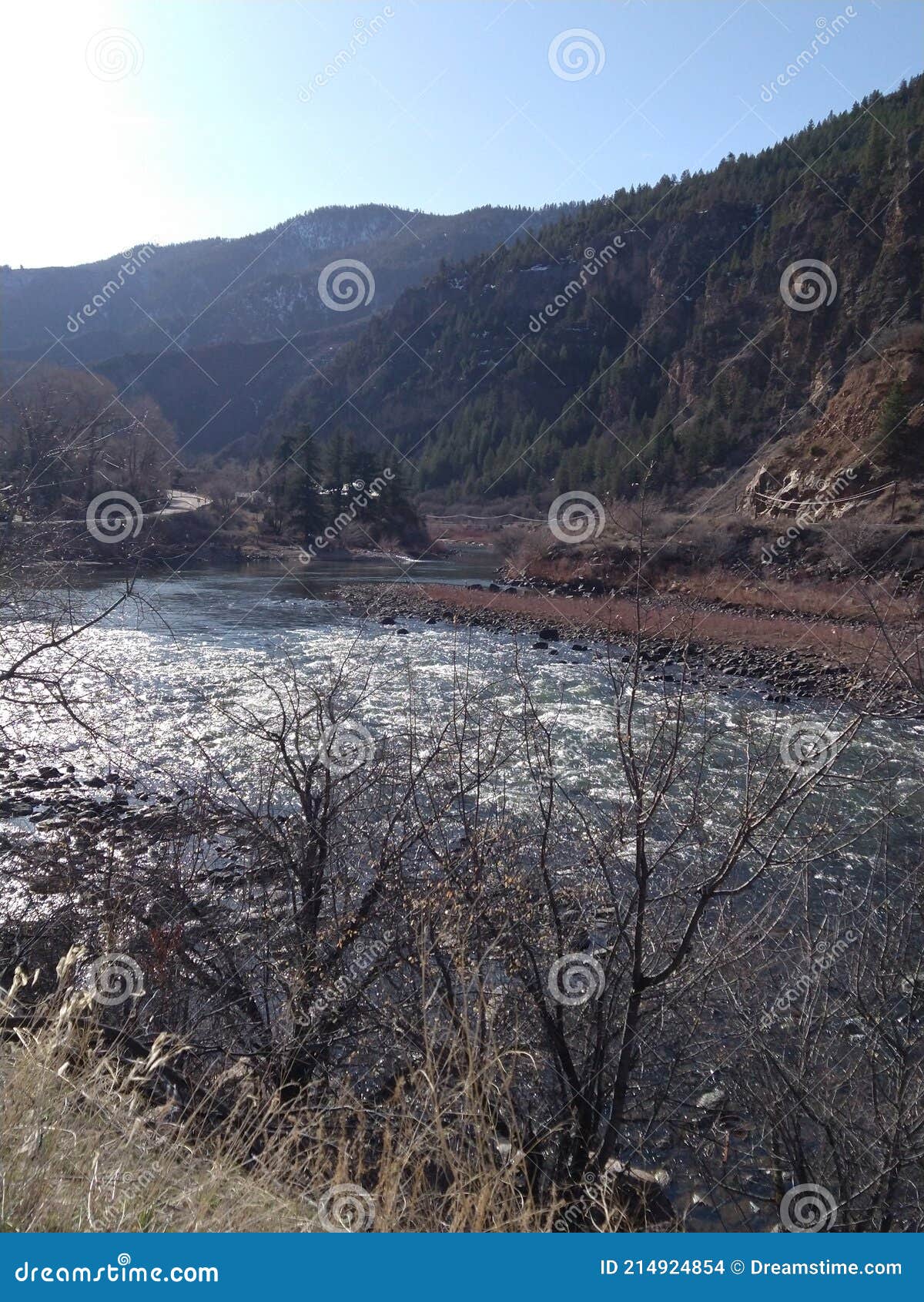 My Colorado River No Name Exit Stock Photo - Image of plant, river ...