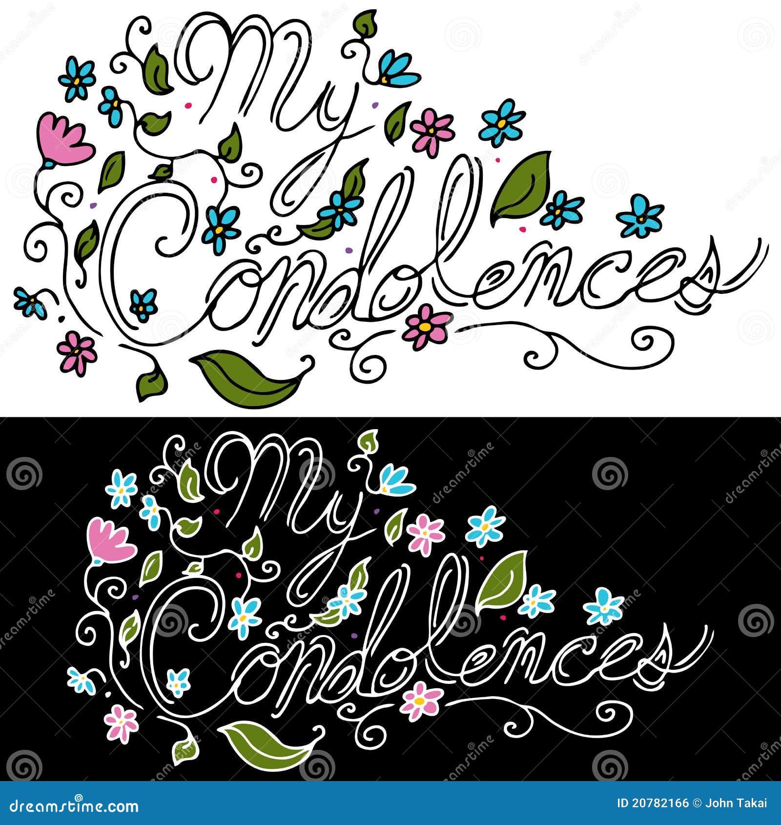 Condolence Flowers Clip Art